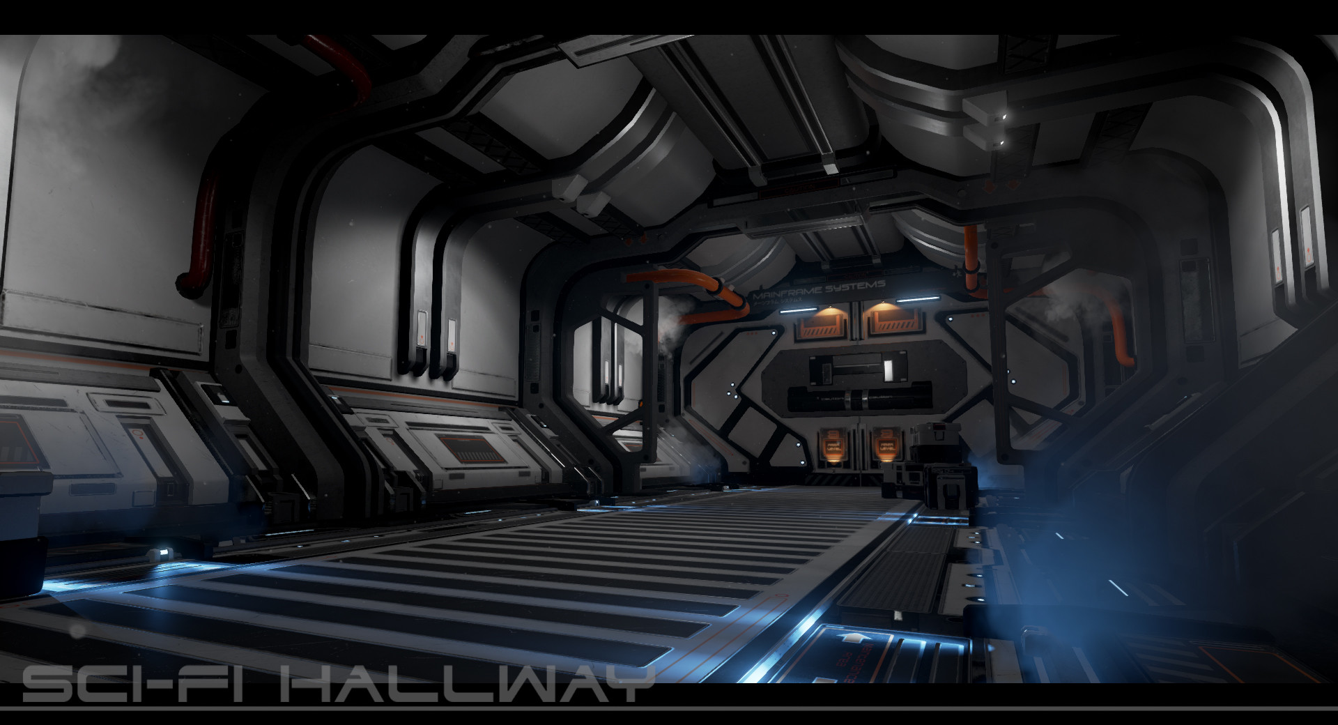 ArtStation - Sci-Fi Hallway