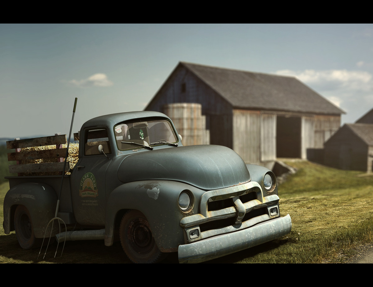 ArtStation - Chevy Pickup