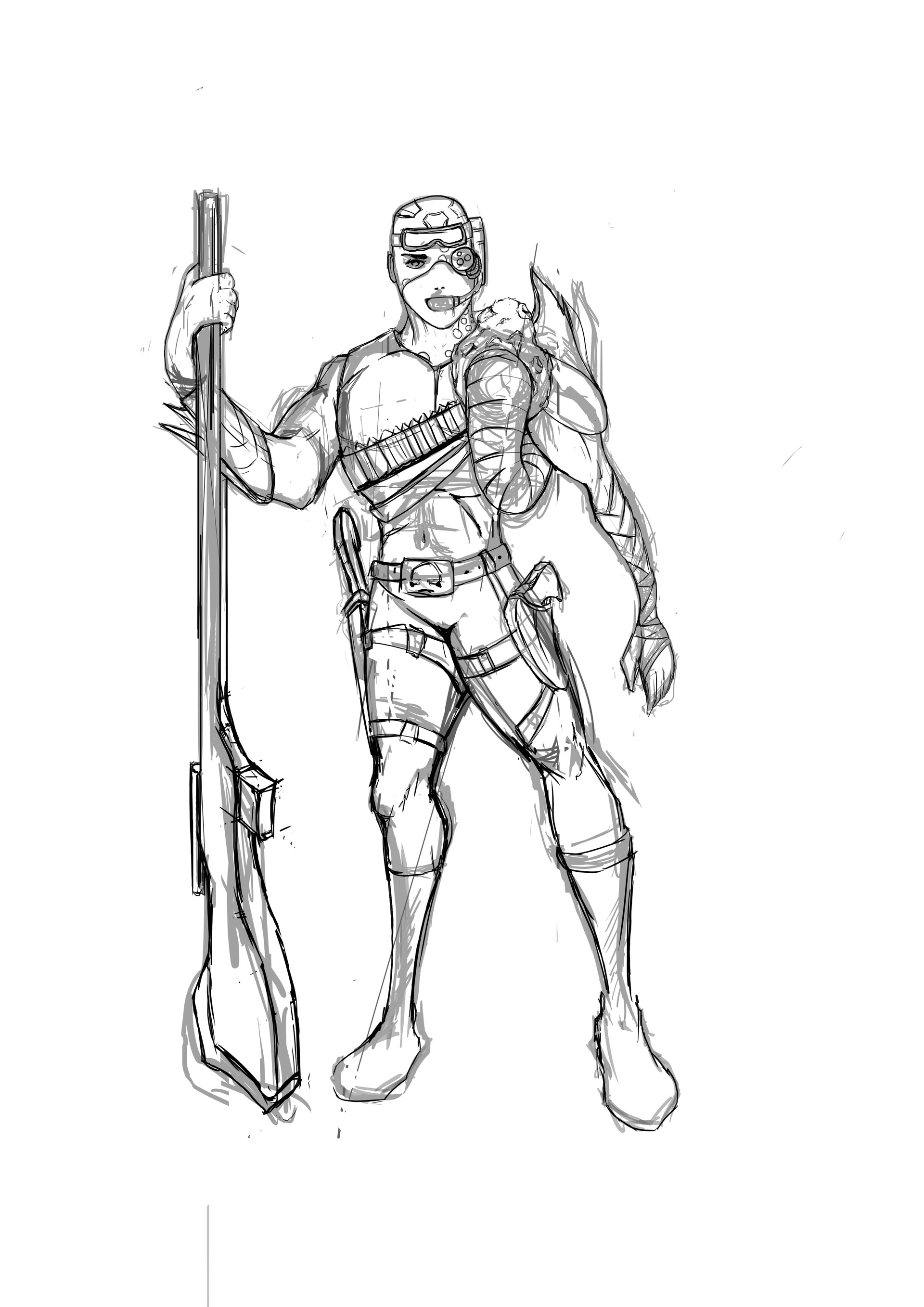 ArtStation - Space Soldier - Character Concept