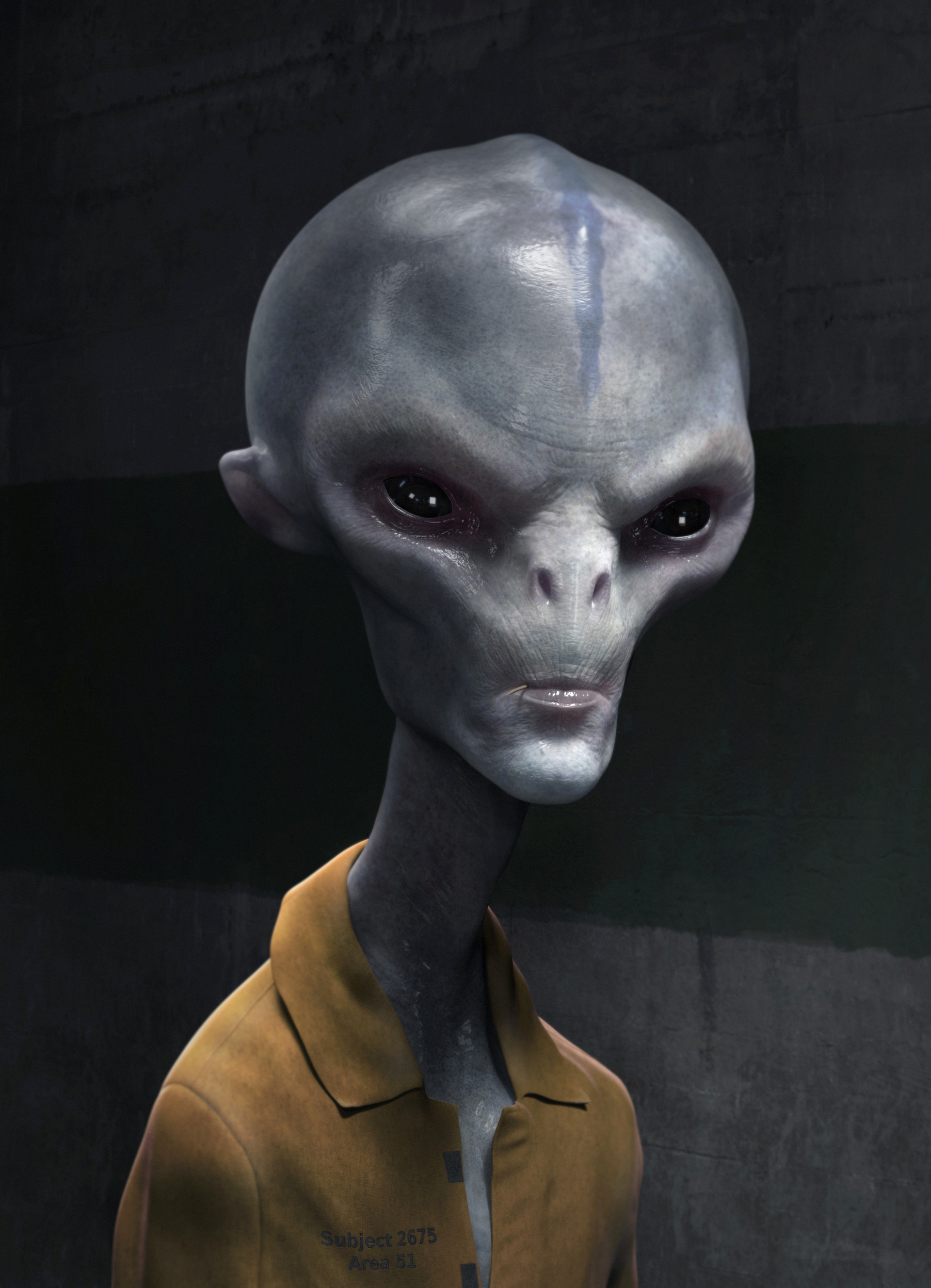 ArtStation - Grey Alien