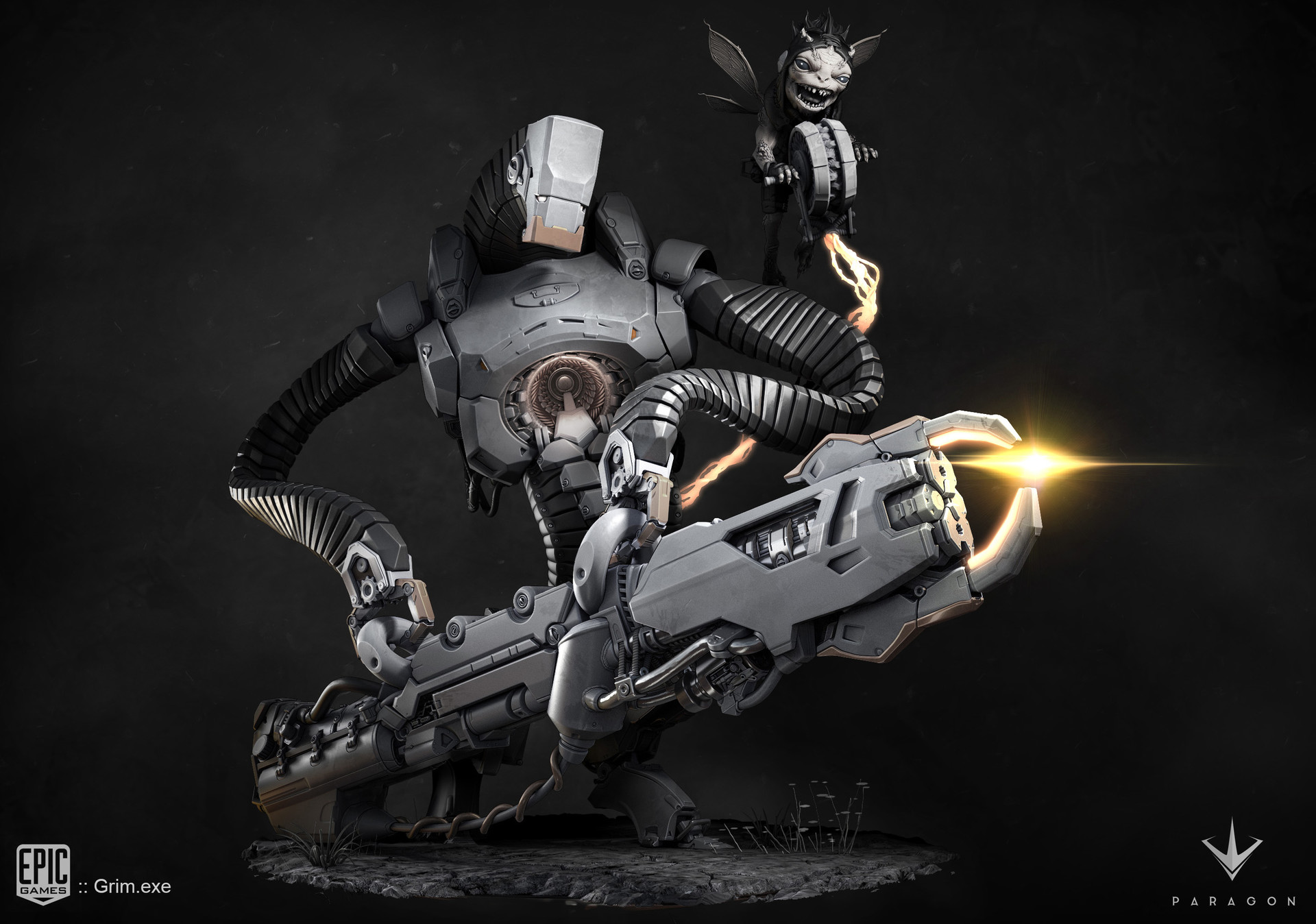 ArtStation - Paragon - Grim.exe