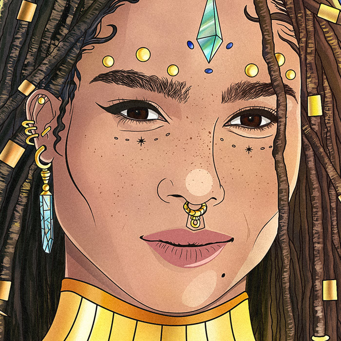 Kenal Louis - Queen Zoe Kravtiz