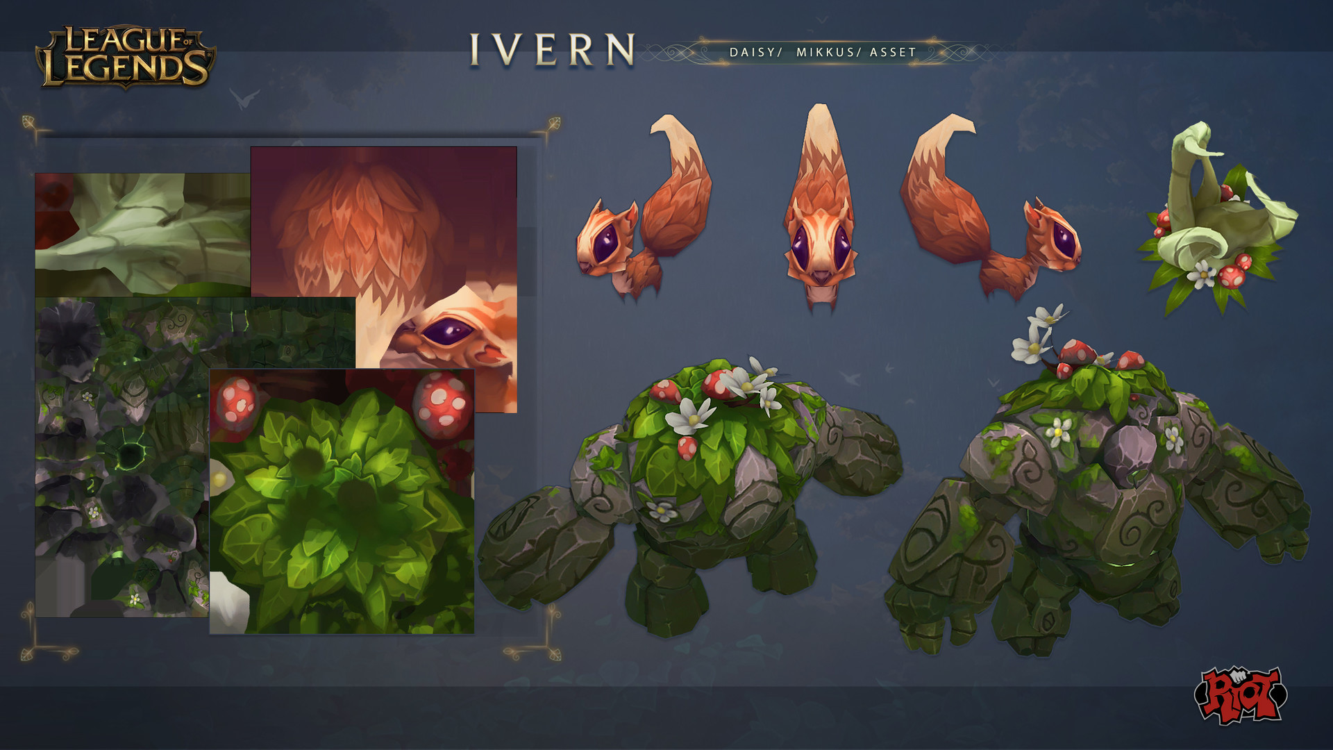 Daniel Orive- Art Director - Ivern "The Green Father" - InGame - League ...