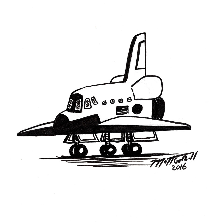 ArtStation - Mini Space Shuttle