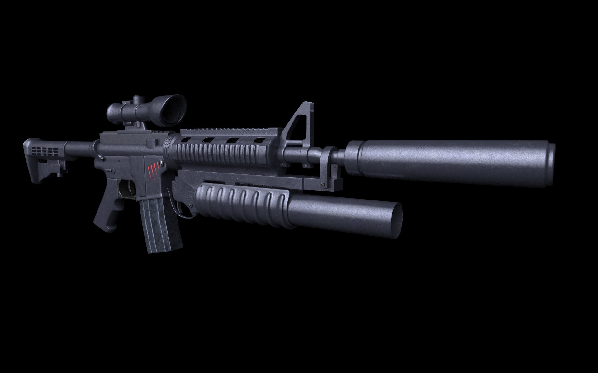 Acog M4 Suppressor