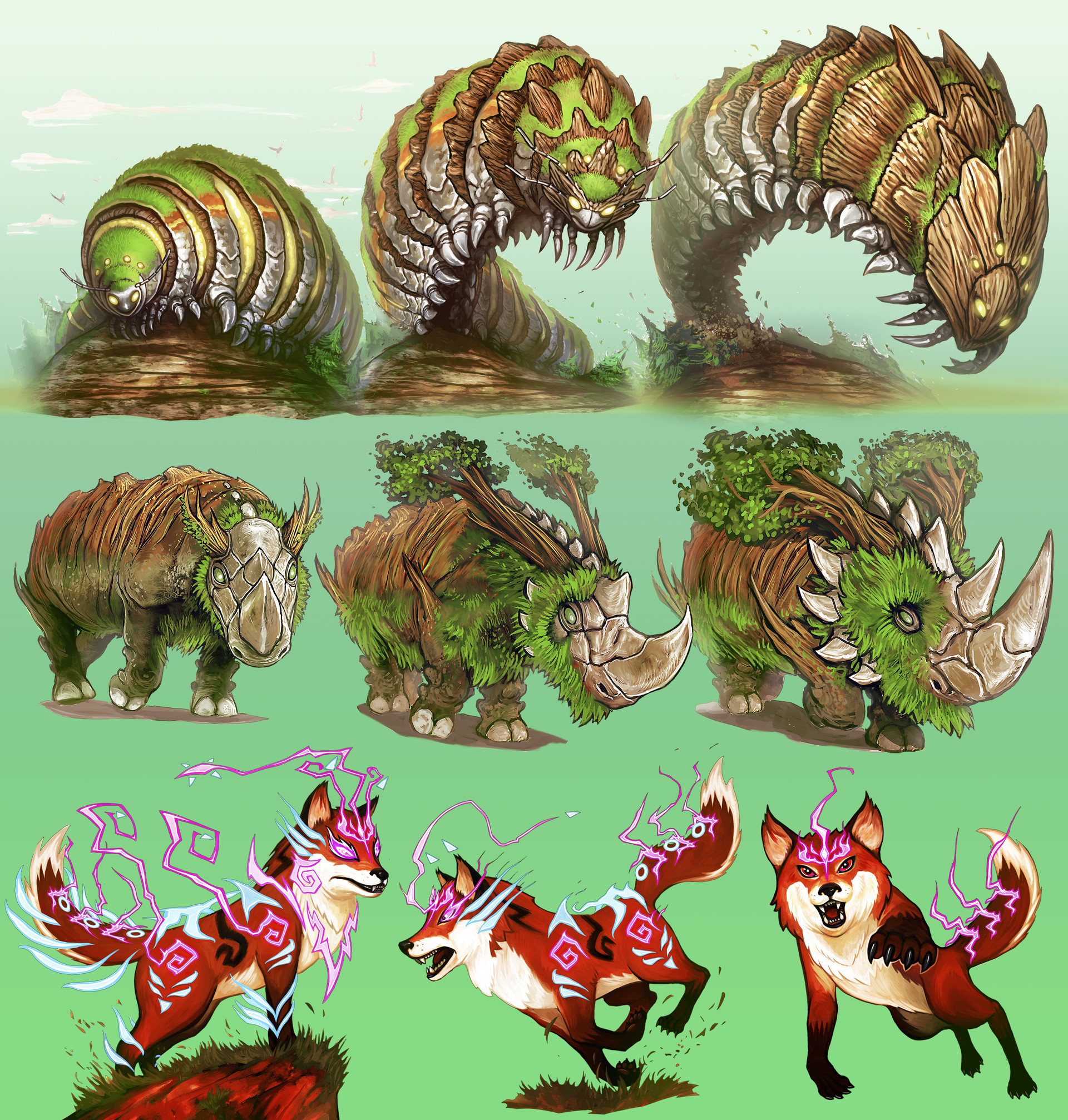 ArtStation - Creatures - Fantasy Rivals