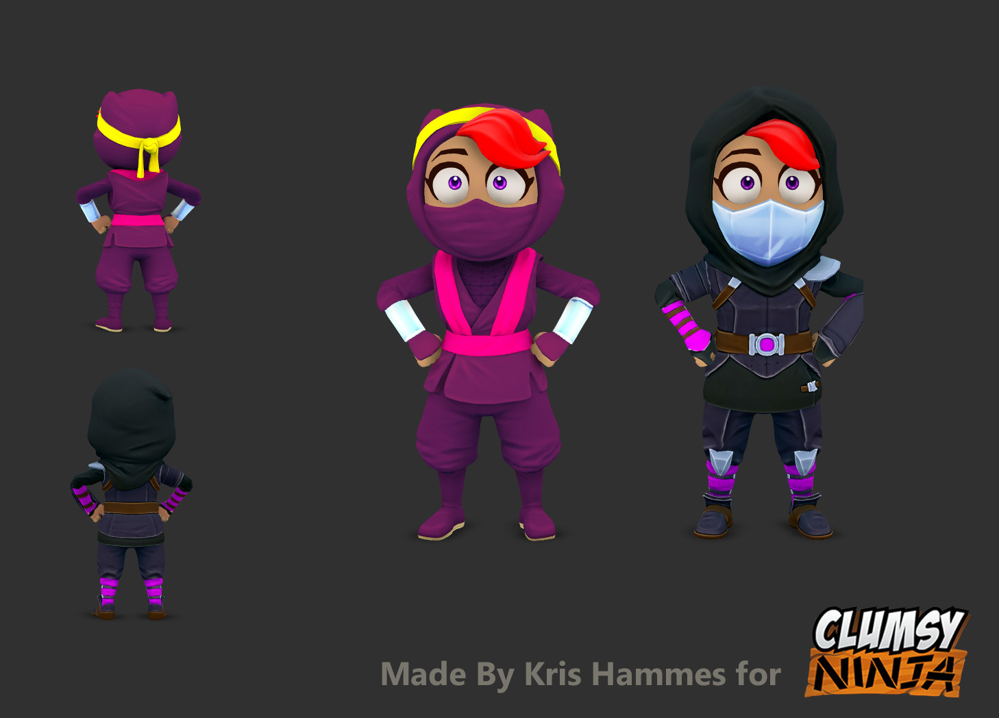 Clumsy Ninja Master Suit