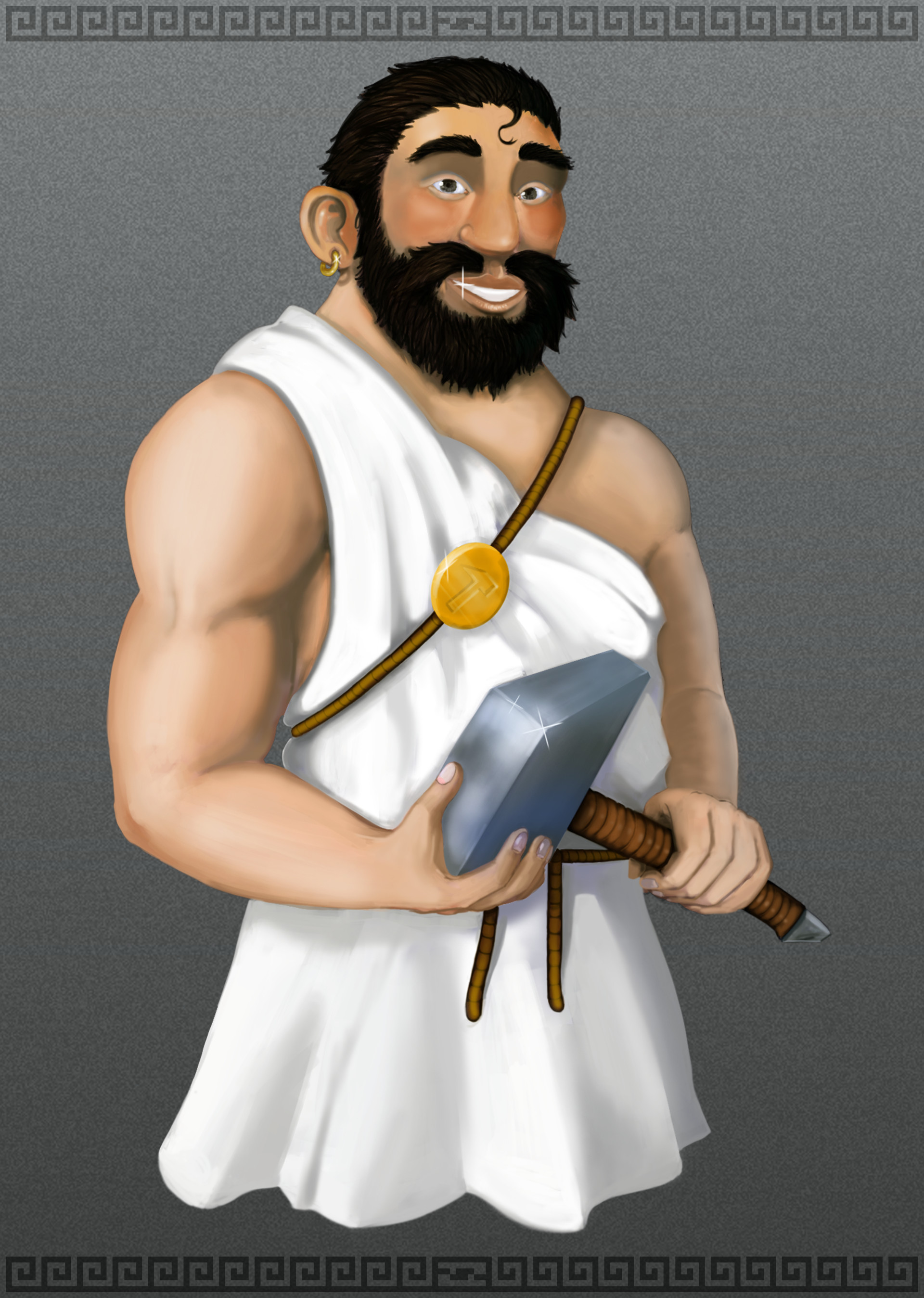 ArtStation - Hephaestus - The God of Craft