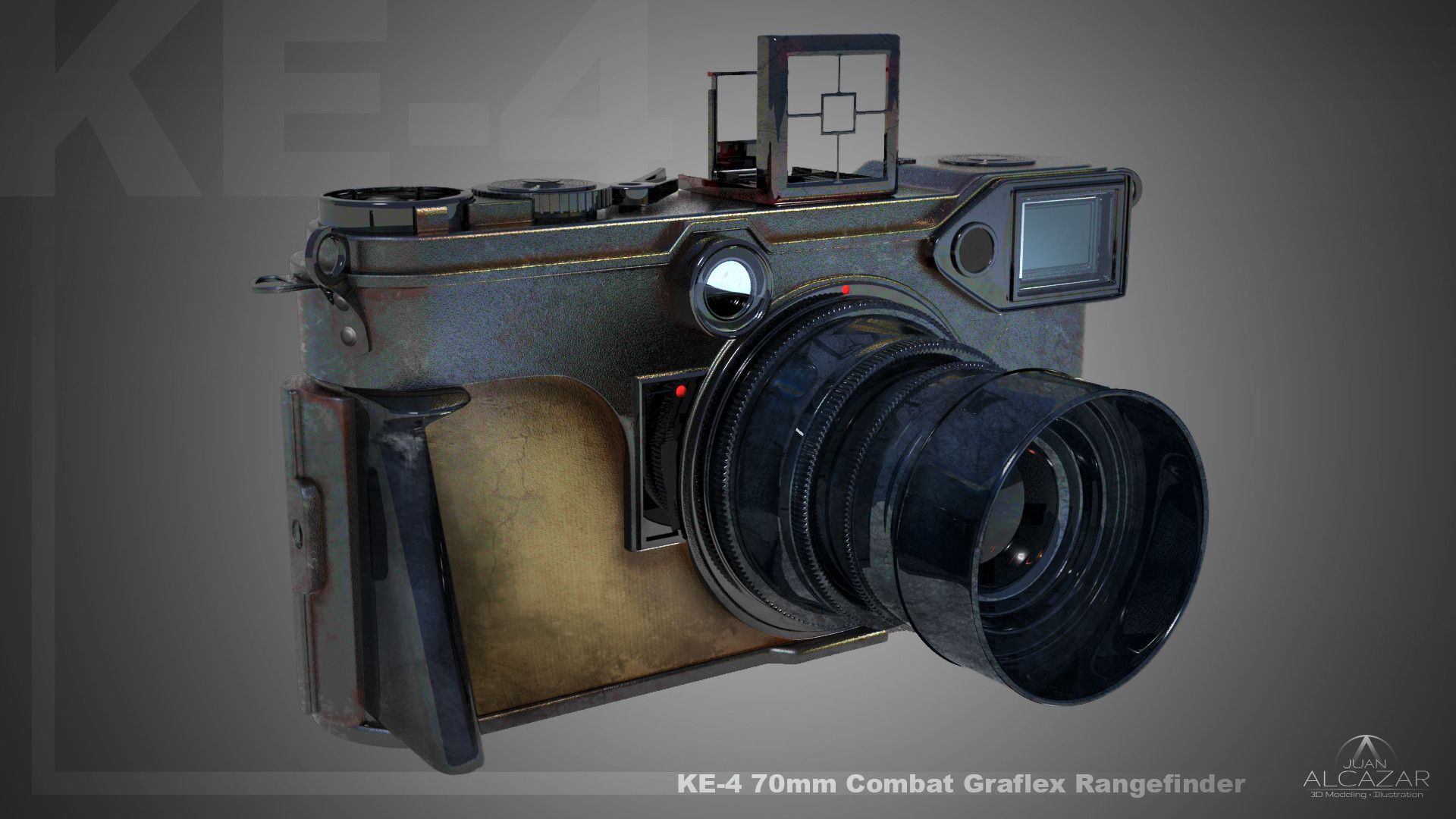 ArtStation - Combat Camera High-Poly Model