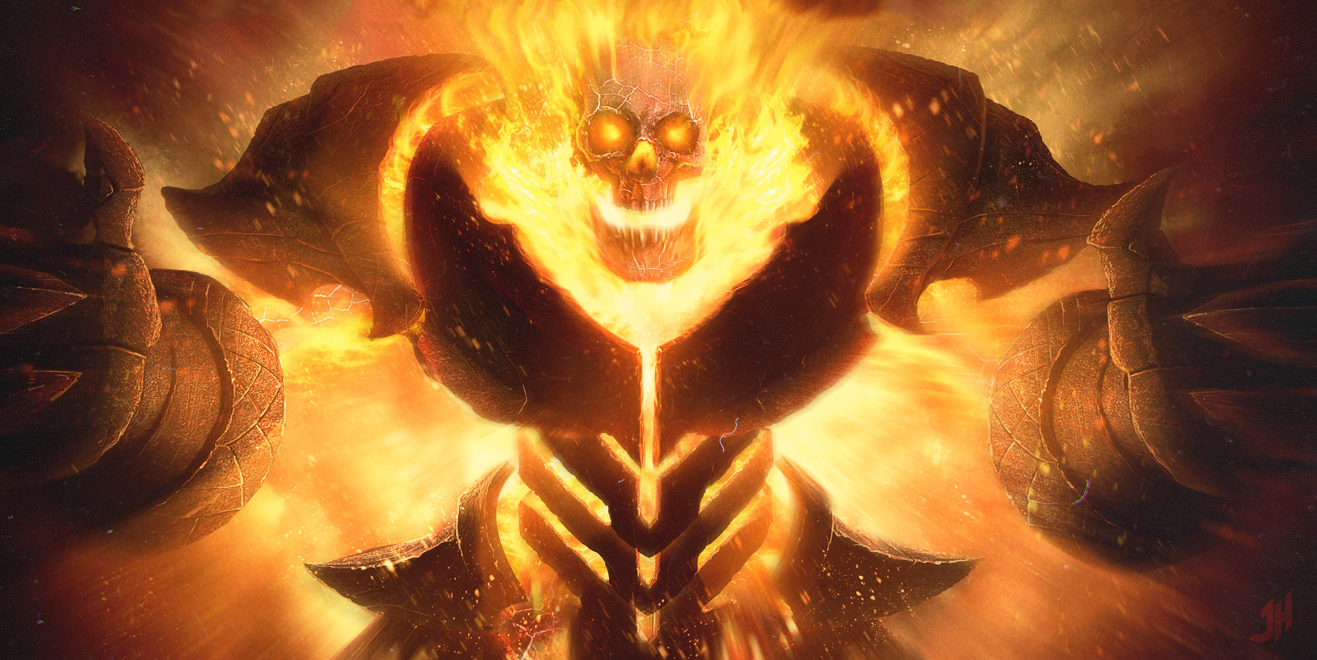 ArtStation - The Fire Demon