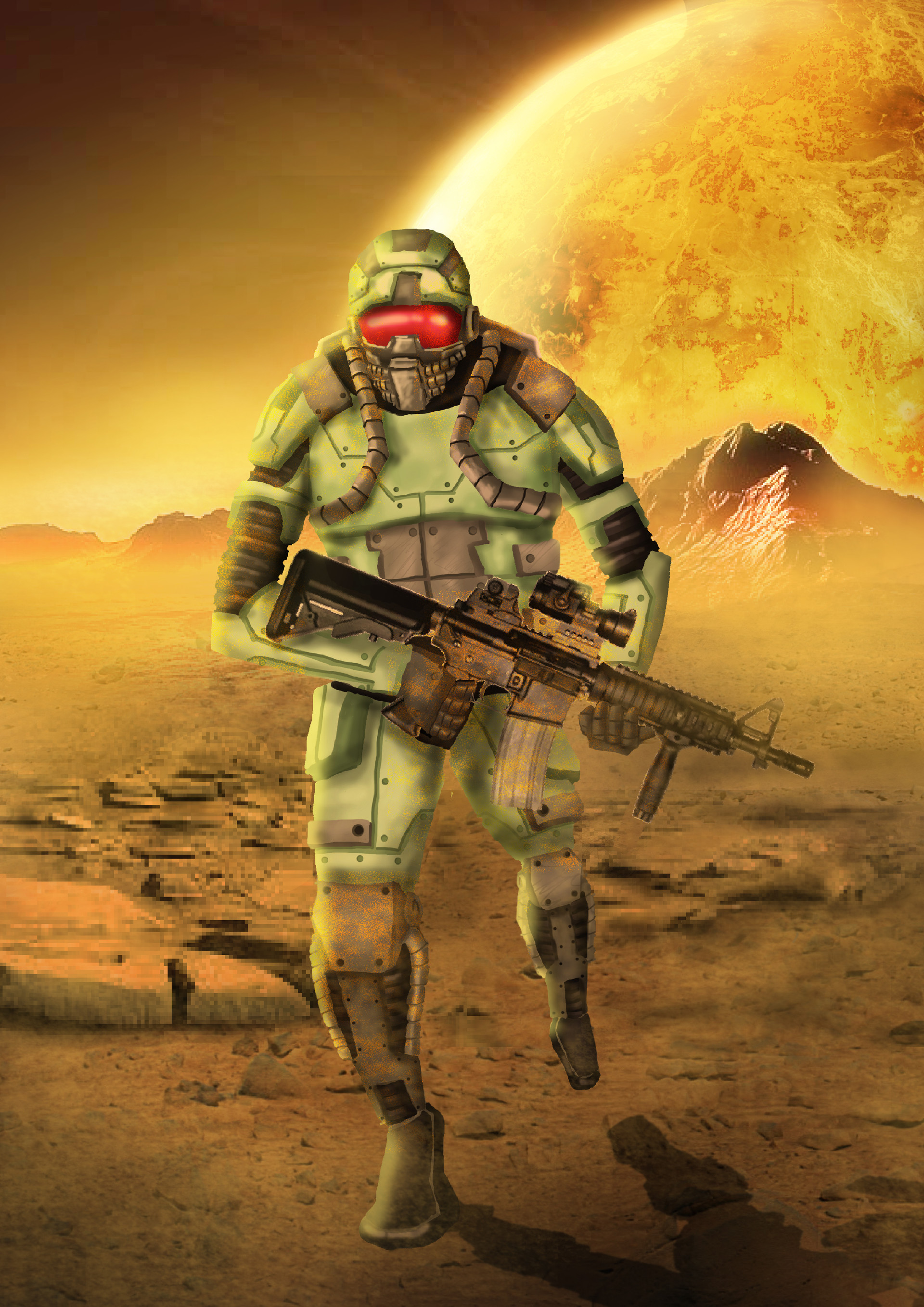 ArtStation - The Dusty Space Army