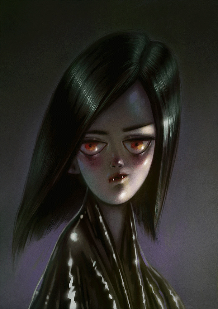 ArtStation - The Little Vampire