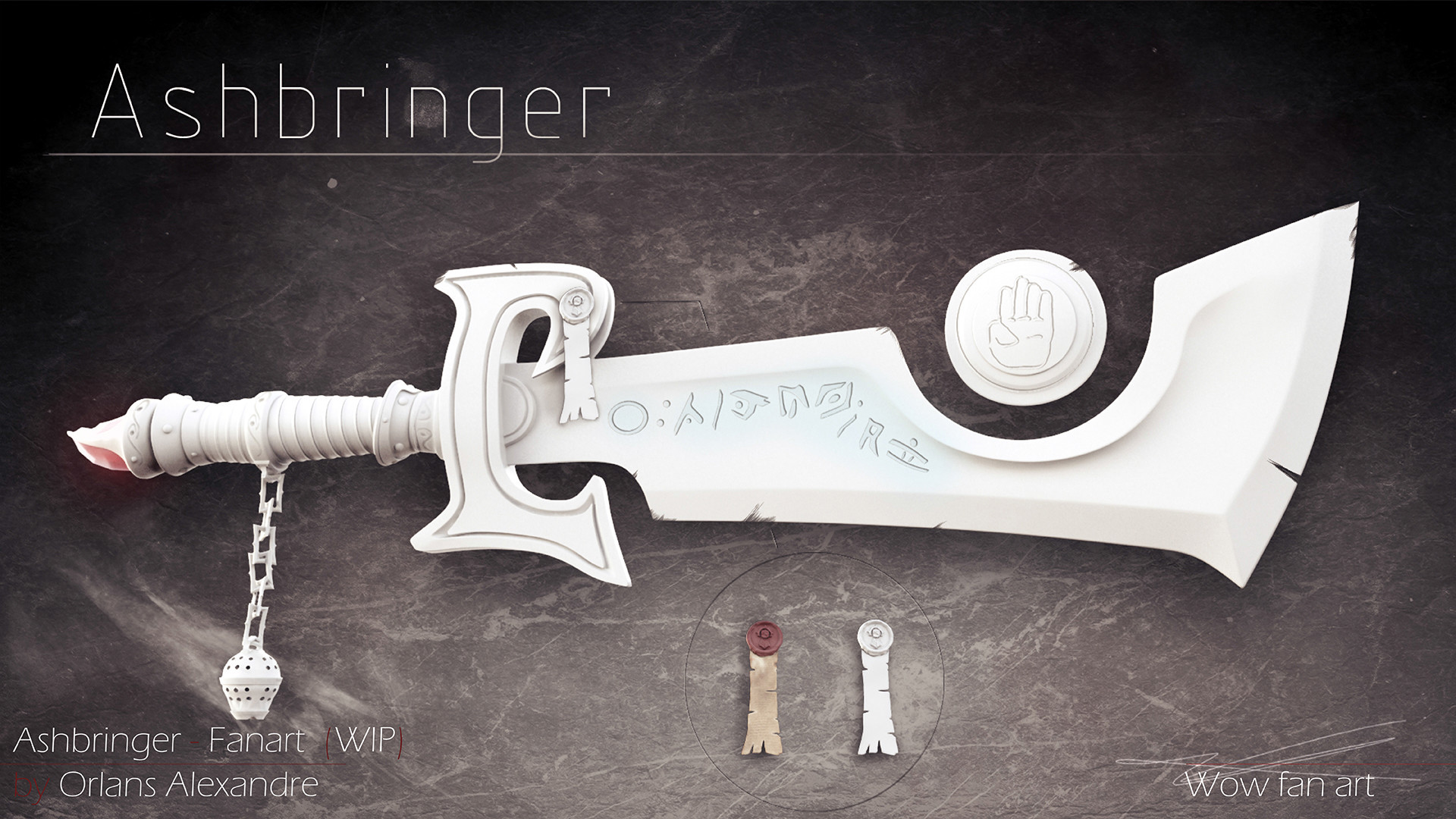 Ashbringer Sword Art