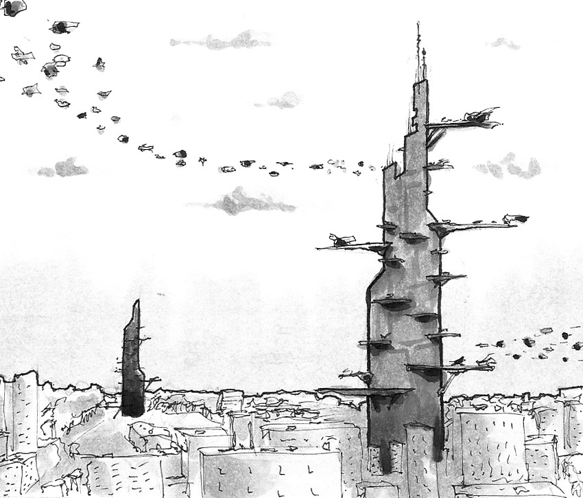 Tyler Dantuma - Inktober_11_Transport