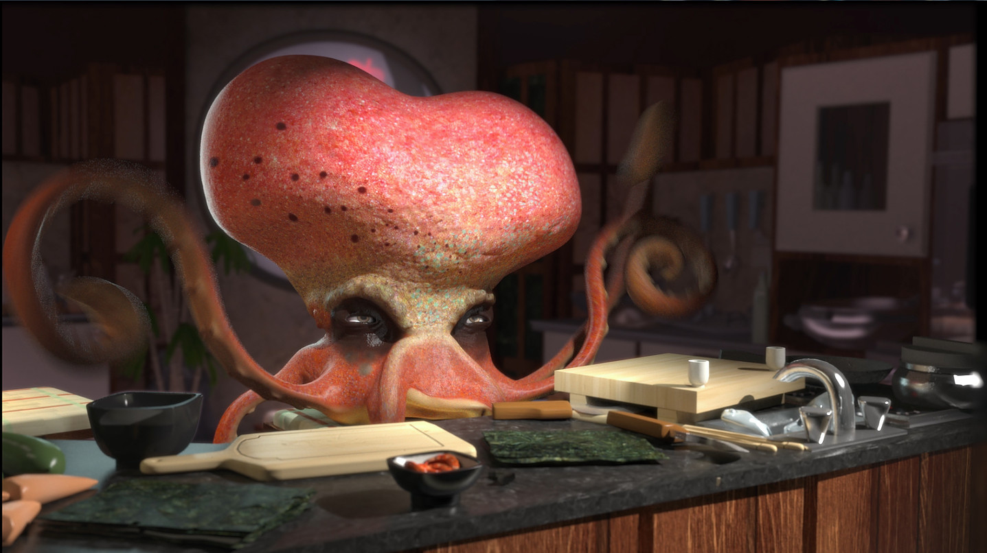 ArtStation - Octopus Chef