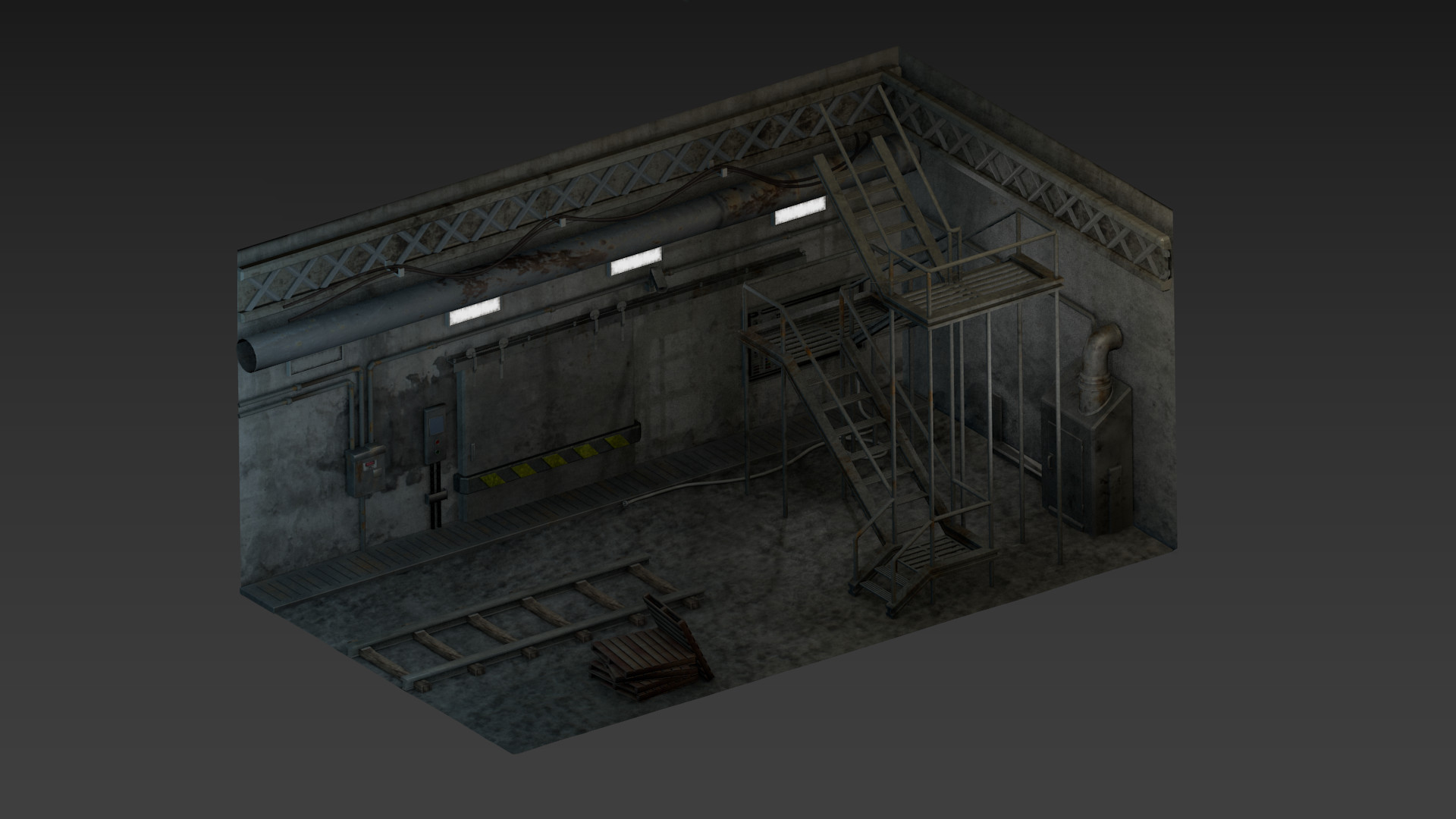 ArtStation - Underground Substation