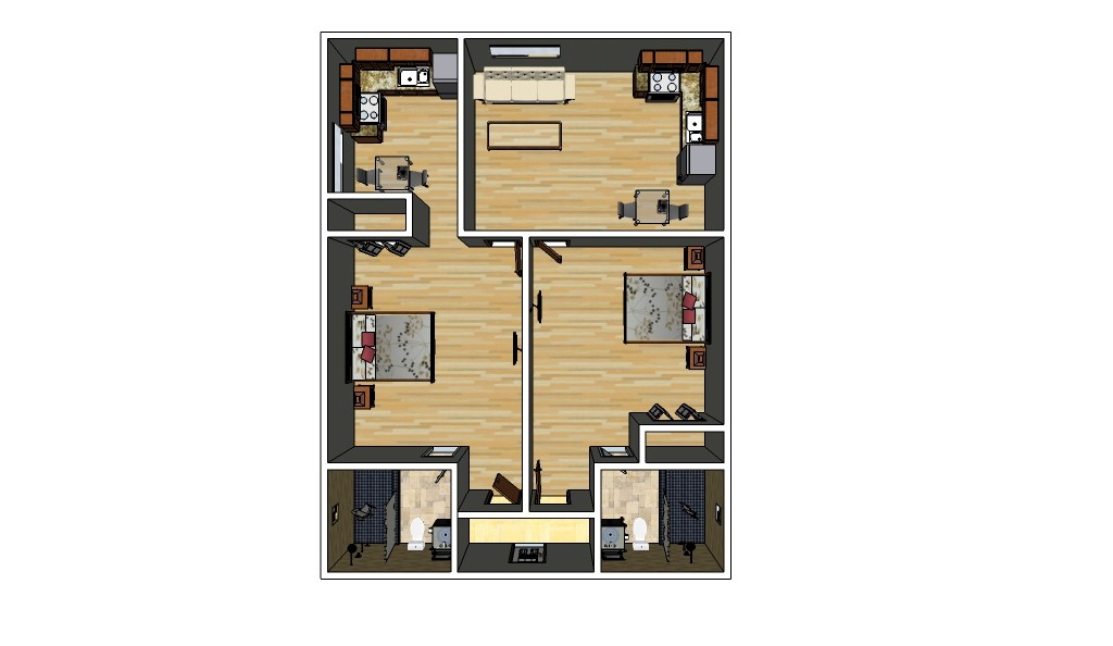ArtStation - Condo Apartment Layout