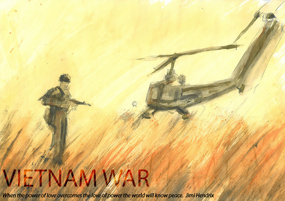 ArtStation - Vietnam War Posters (Part 1)