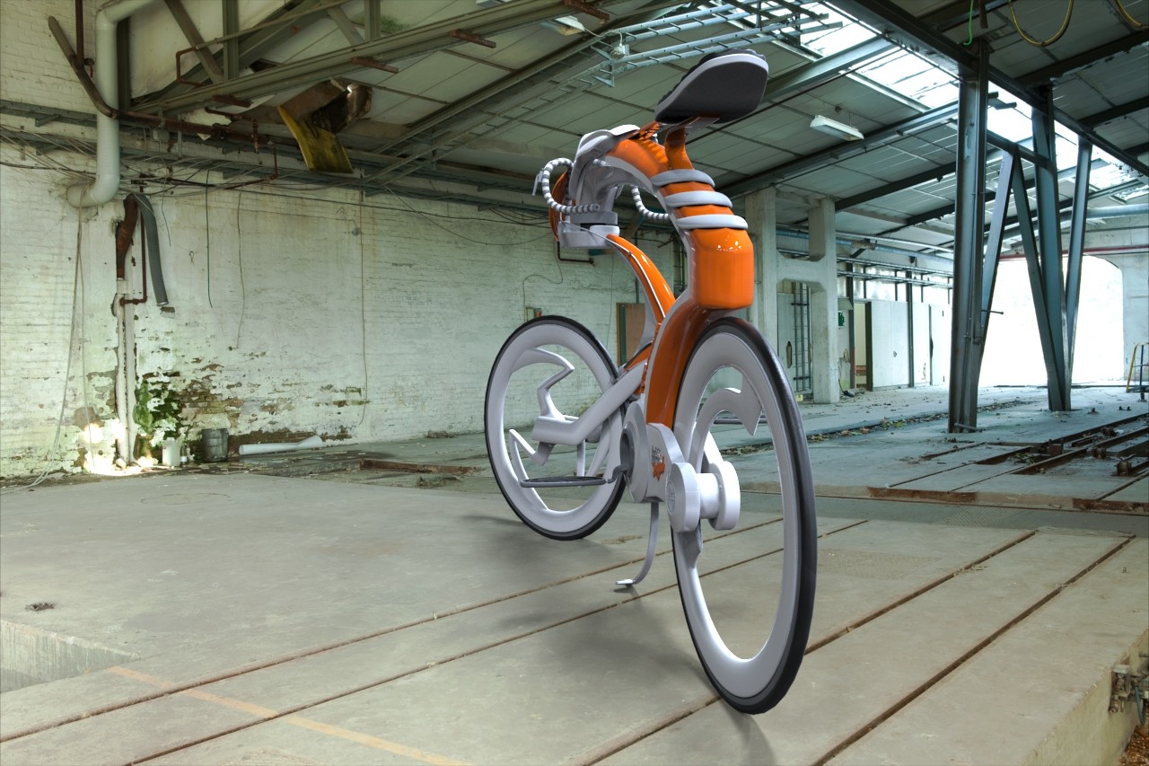 ArtStation - 3d bike mode;