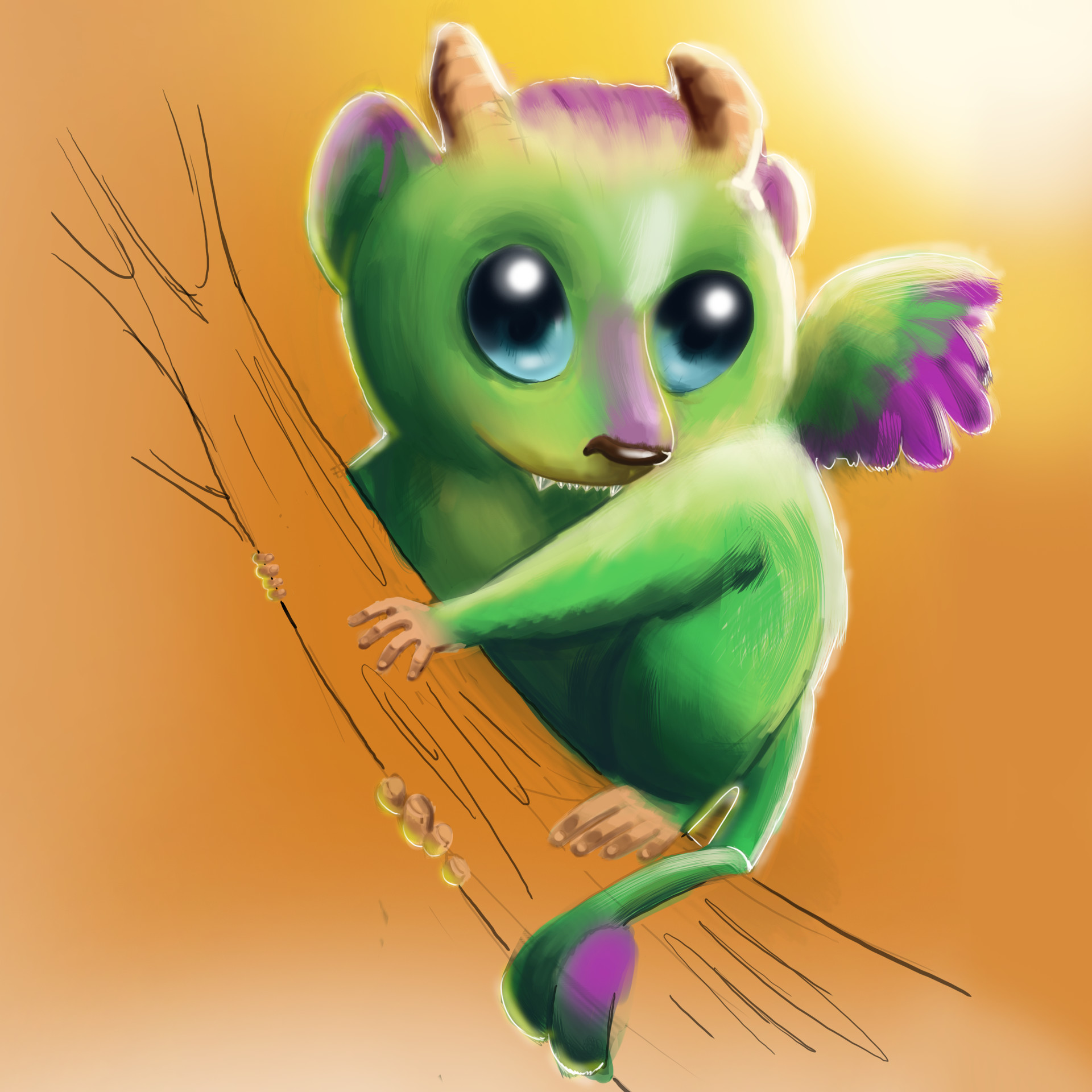 ArtStation - Parrot Maki Devil