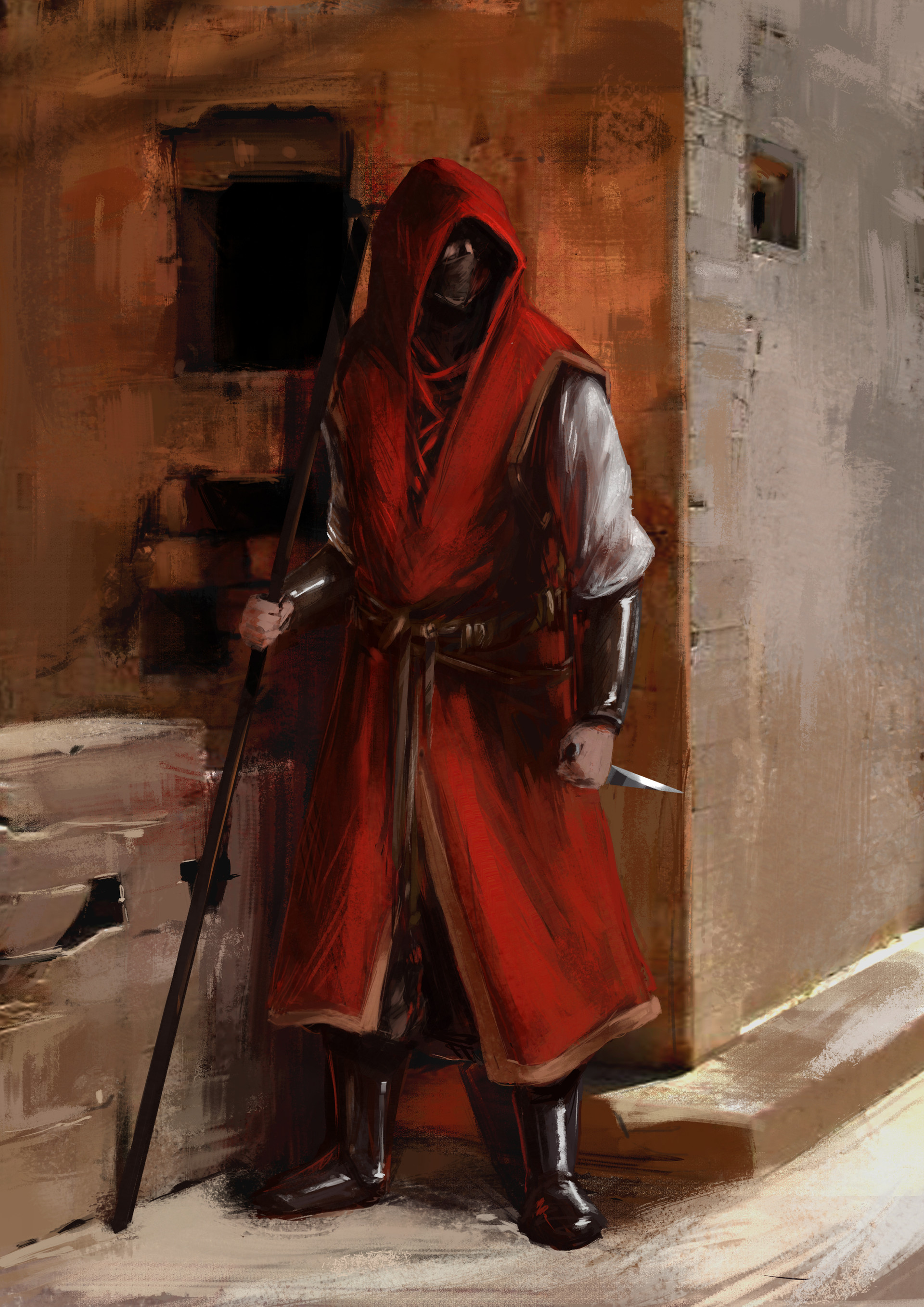 ArtStation - Red Mercenary