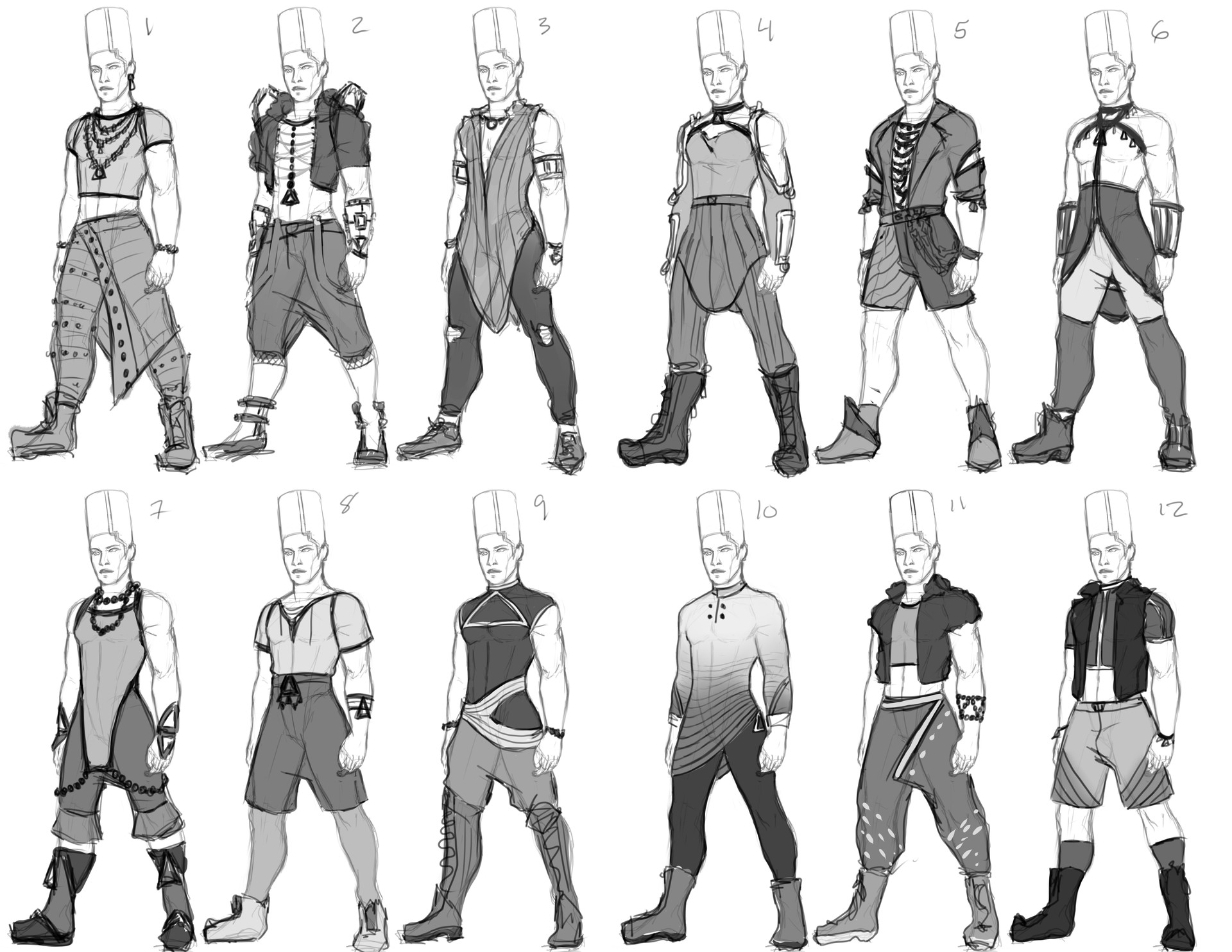 ArtStation - Outfit Concepts