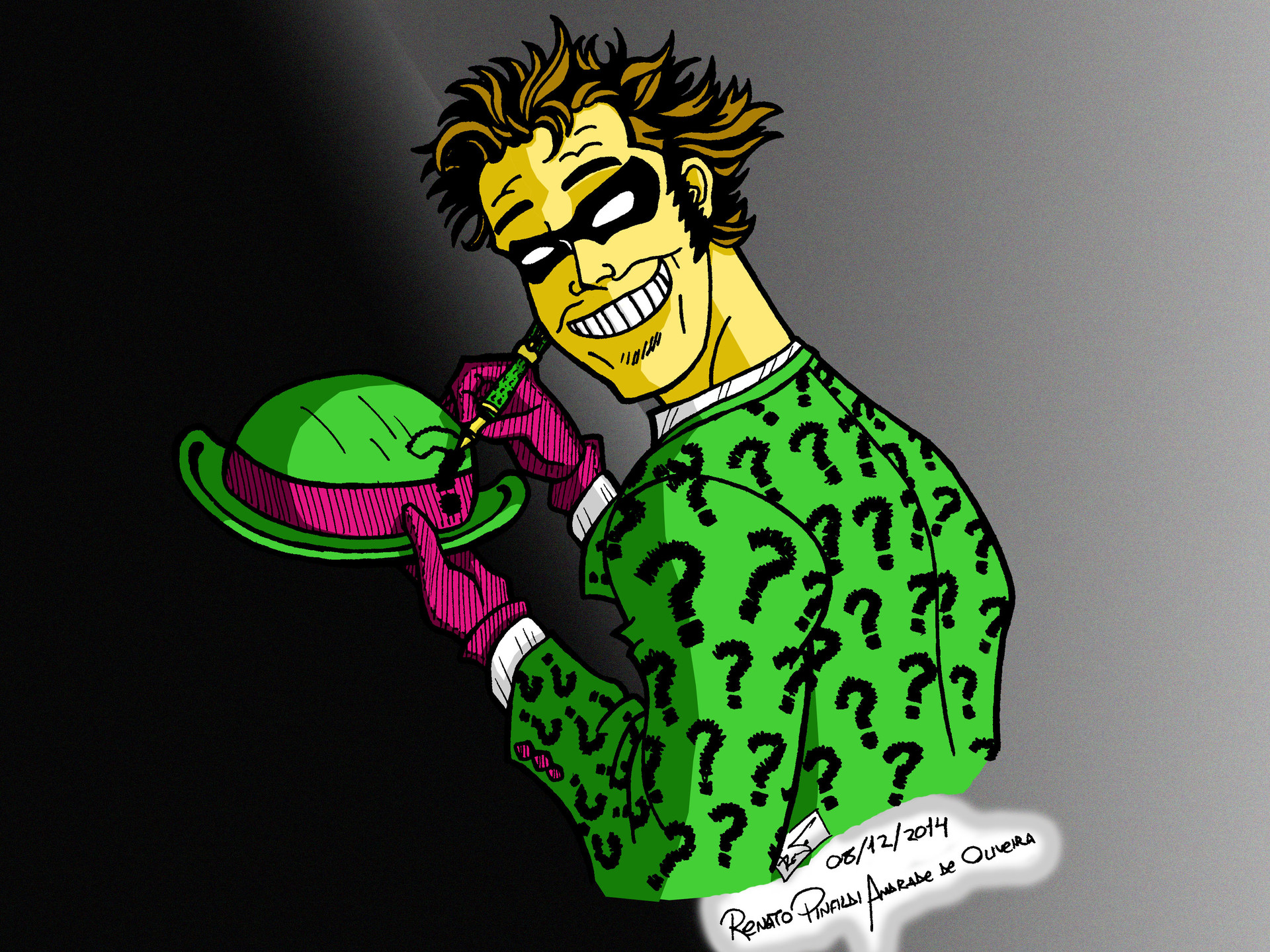 ArtStation - The Riddler - Montegrappa Contest