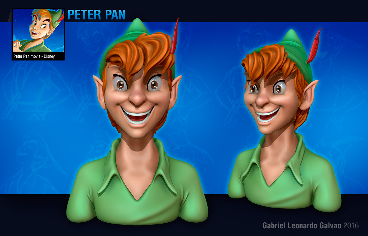 Gabriel Leonardo Galvao - Disney Daily Doodles | 3D Model