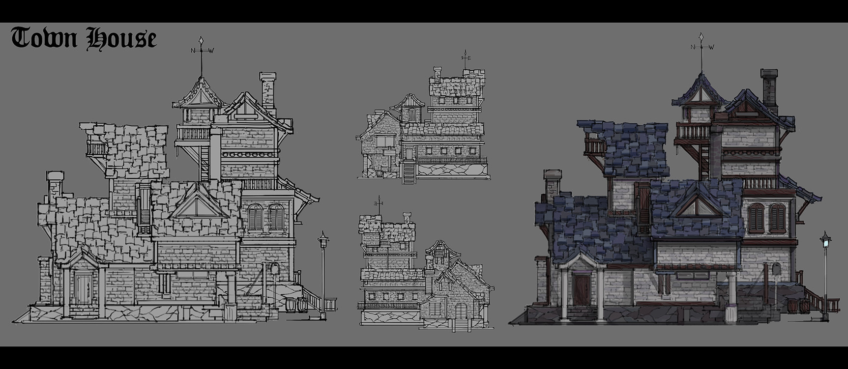 ArtStation - Town House