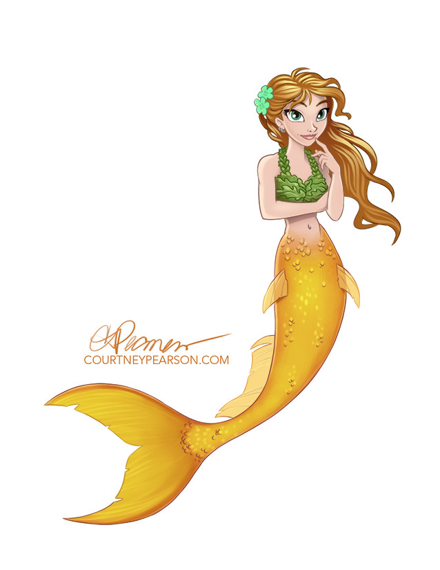 Courtney Pearson - Mermaid in Rescue Sirens Style