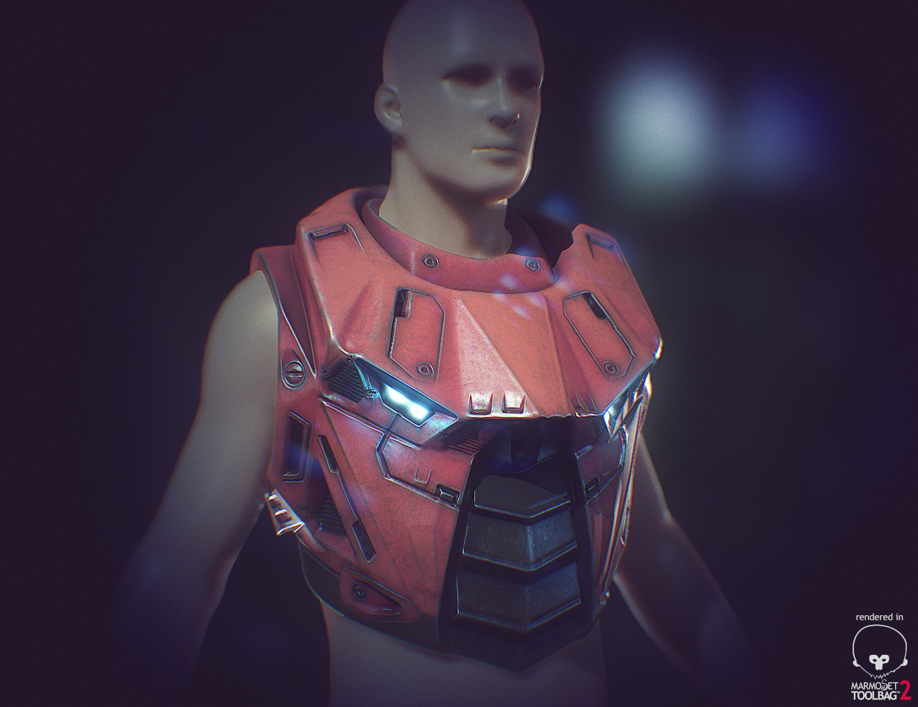 Nick Barre - Armour design sketch