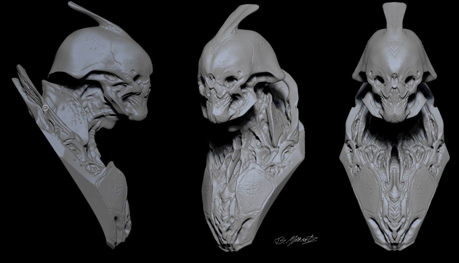 Jerad S. Marantz - Guardians of the Galaxy: Sakaaran Design Model concepts