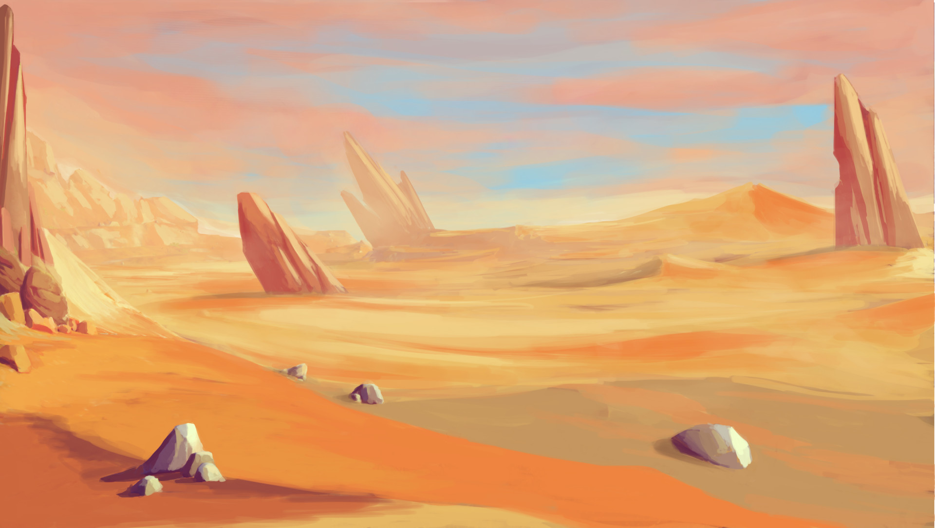 ArtStation - Desert Environment