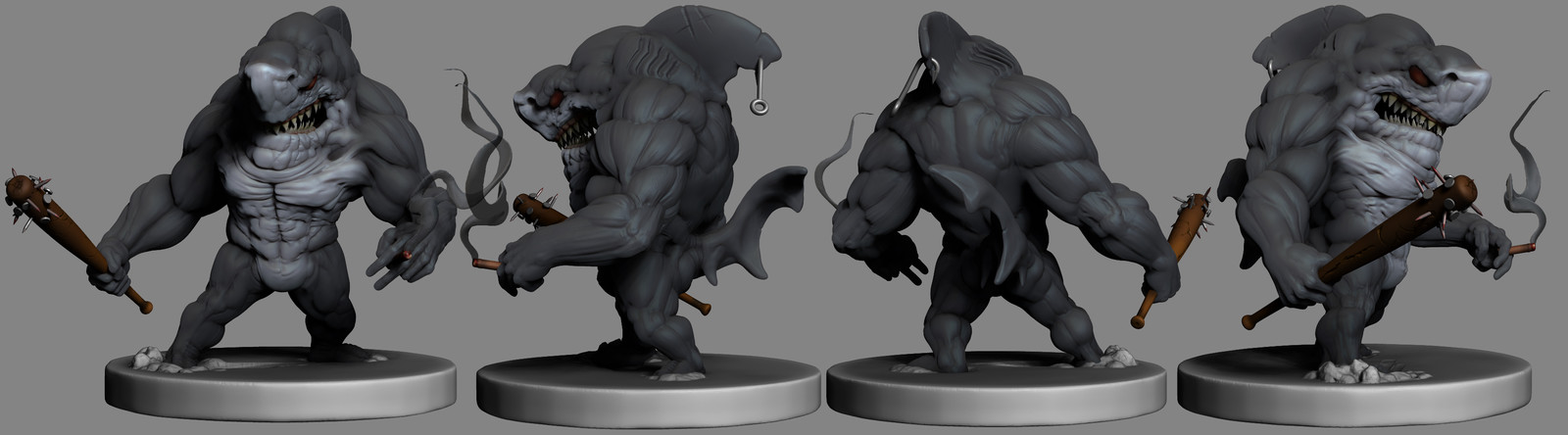 Logan Shepard - Street Shark Sculpture