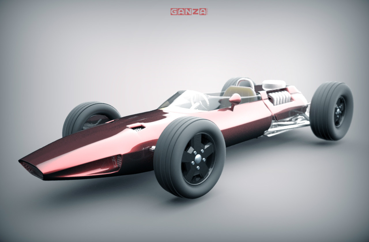 ArtStation - Classic Racing Car