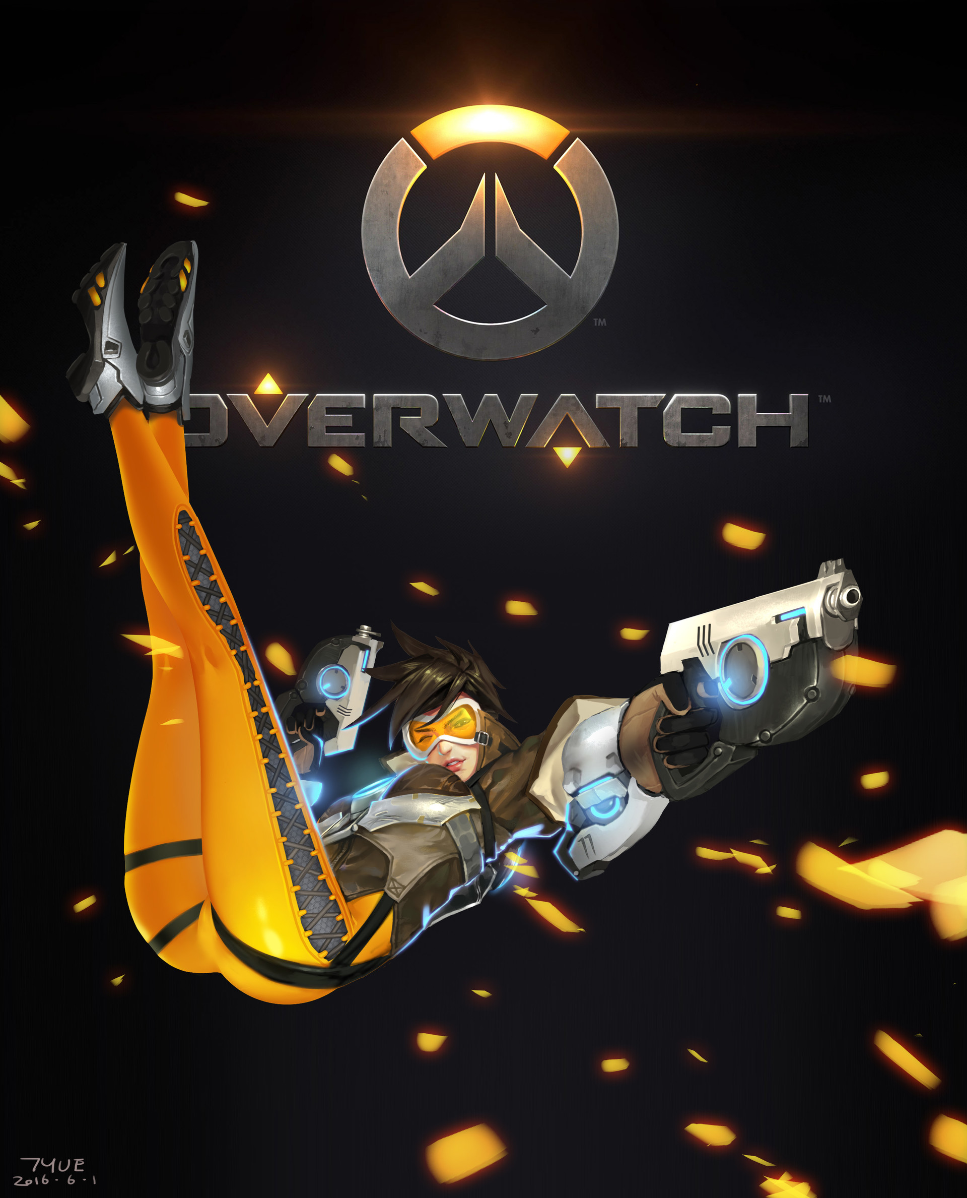 ArtStation - overwatch Tracer