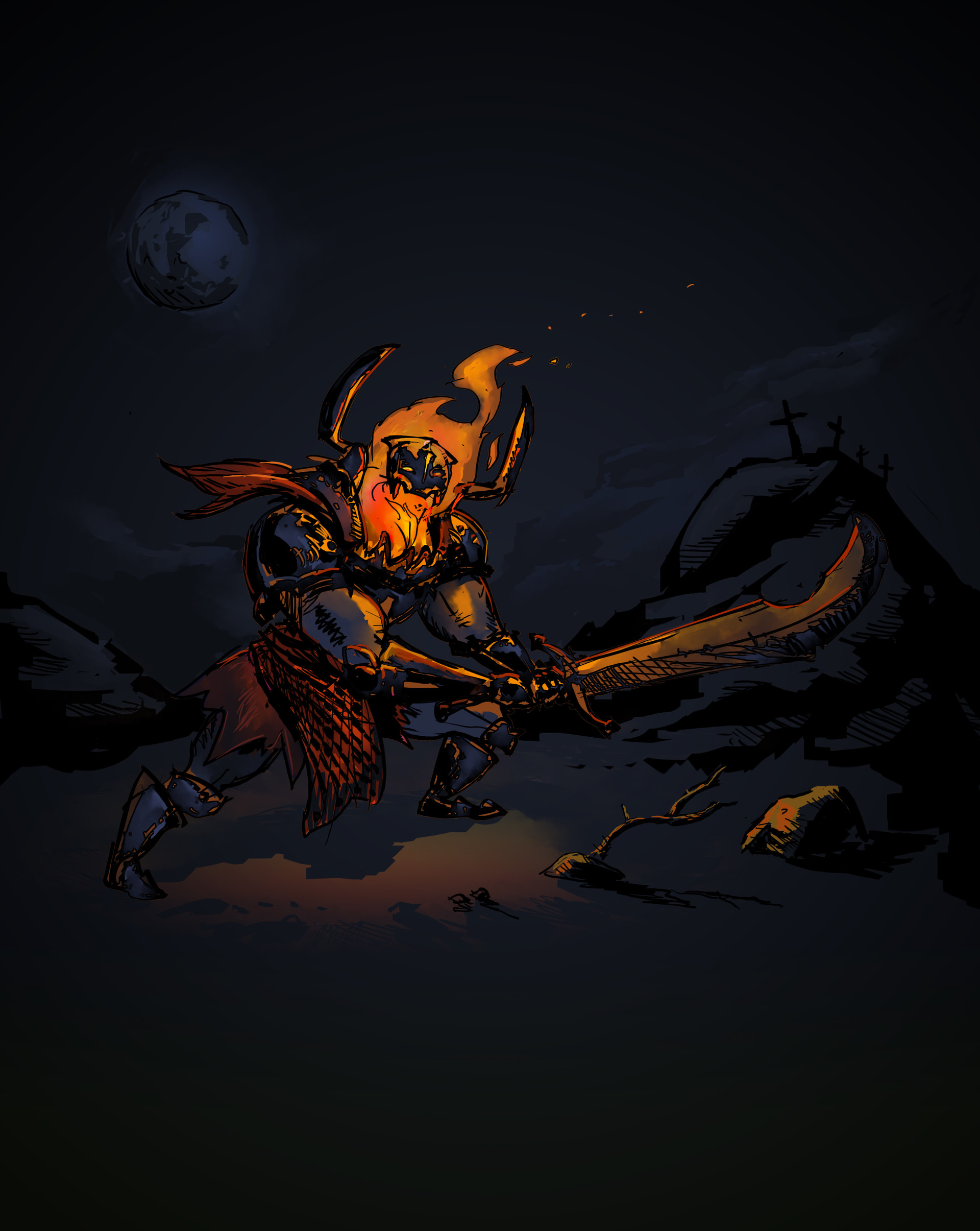 ArtStation - Hellish Knight