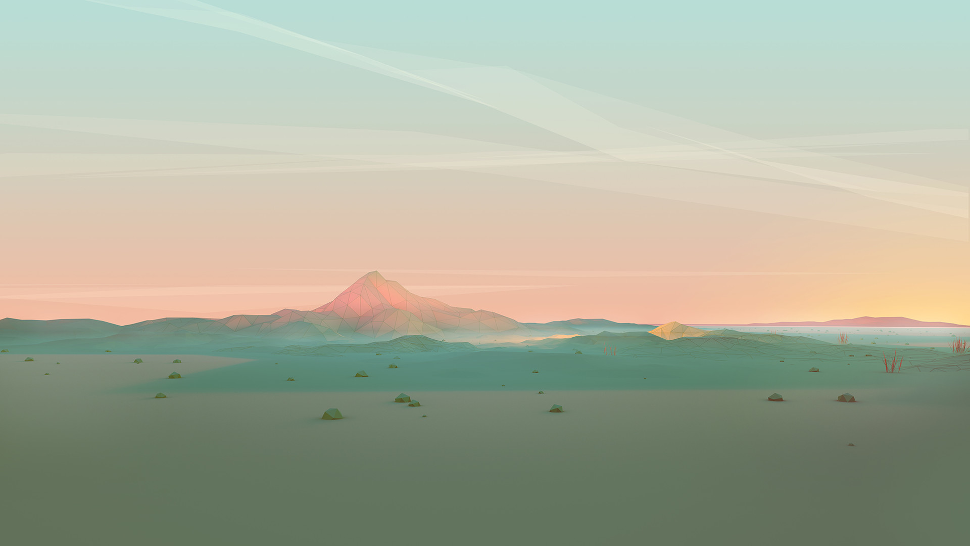 Mark Kirkpatrick - Low Poly Landscapes