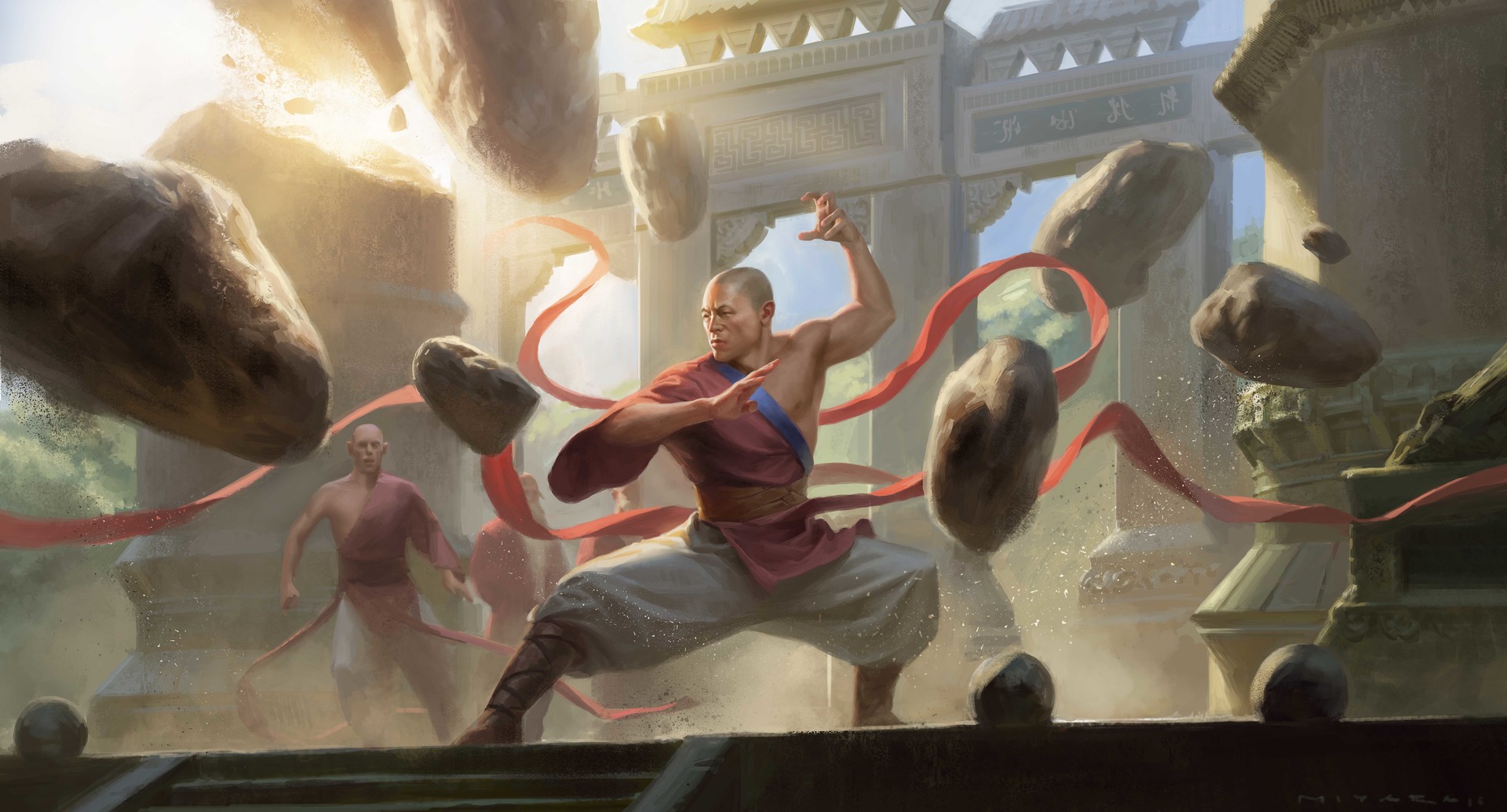 Artstation Monk