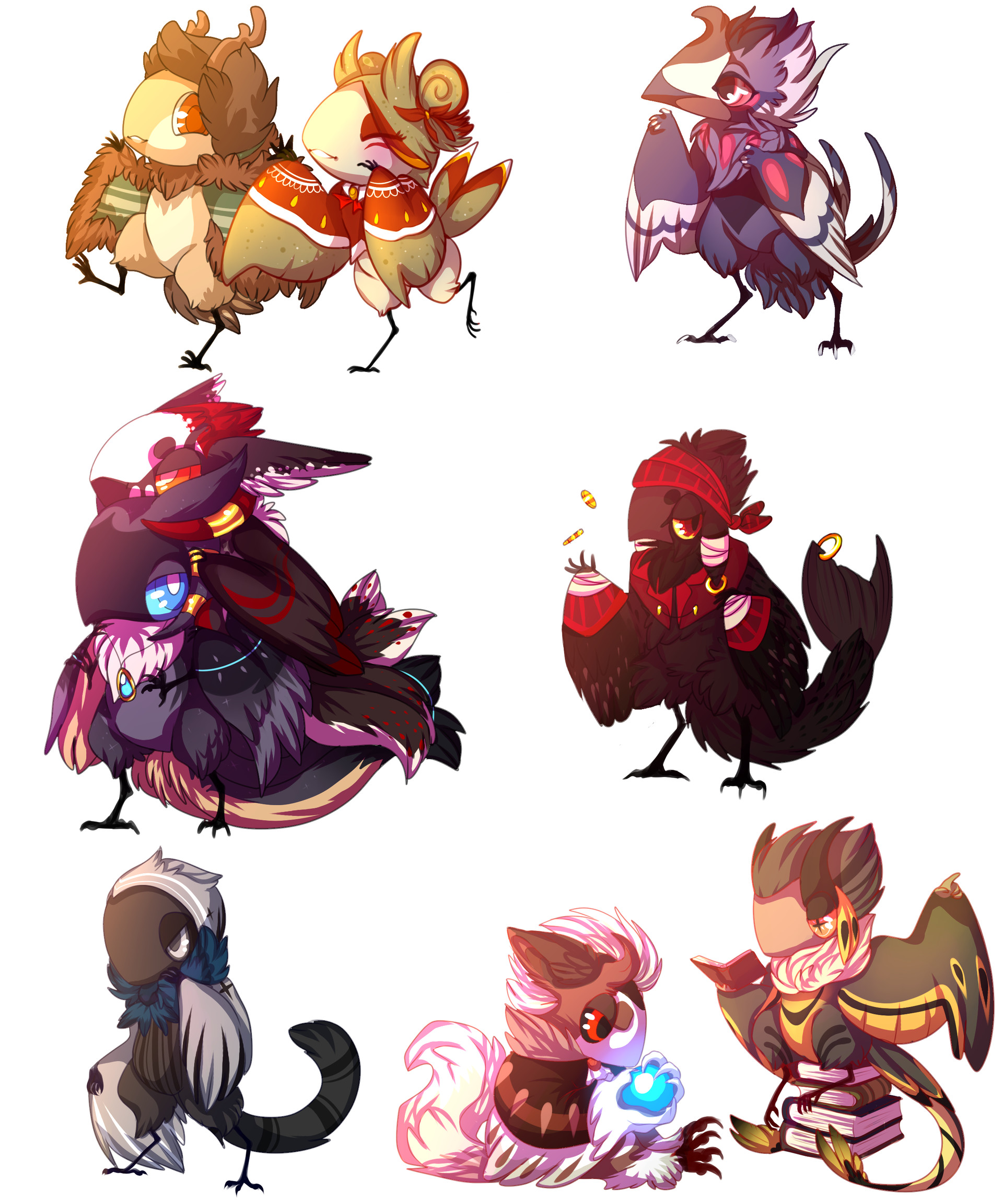 ArtStation - Lots of birds