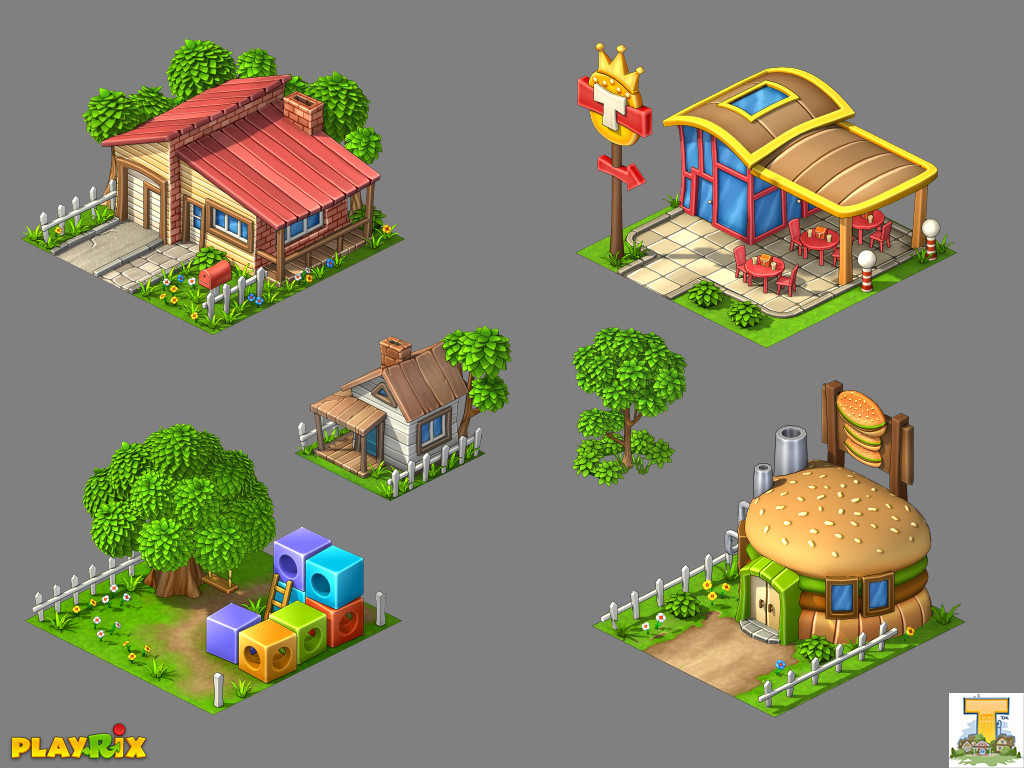 ArtStation - Township, Jenya Shyogolev