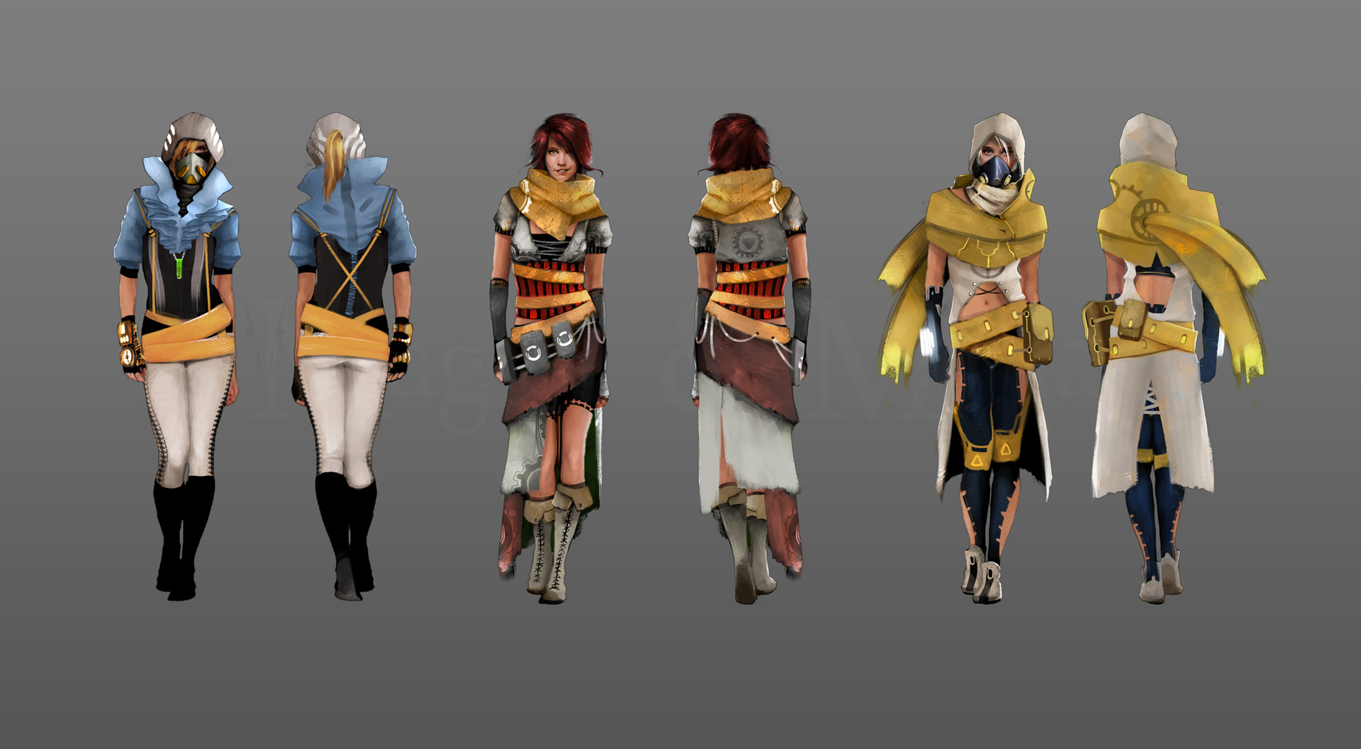 ArtStation - Magna - Clothes design