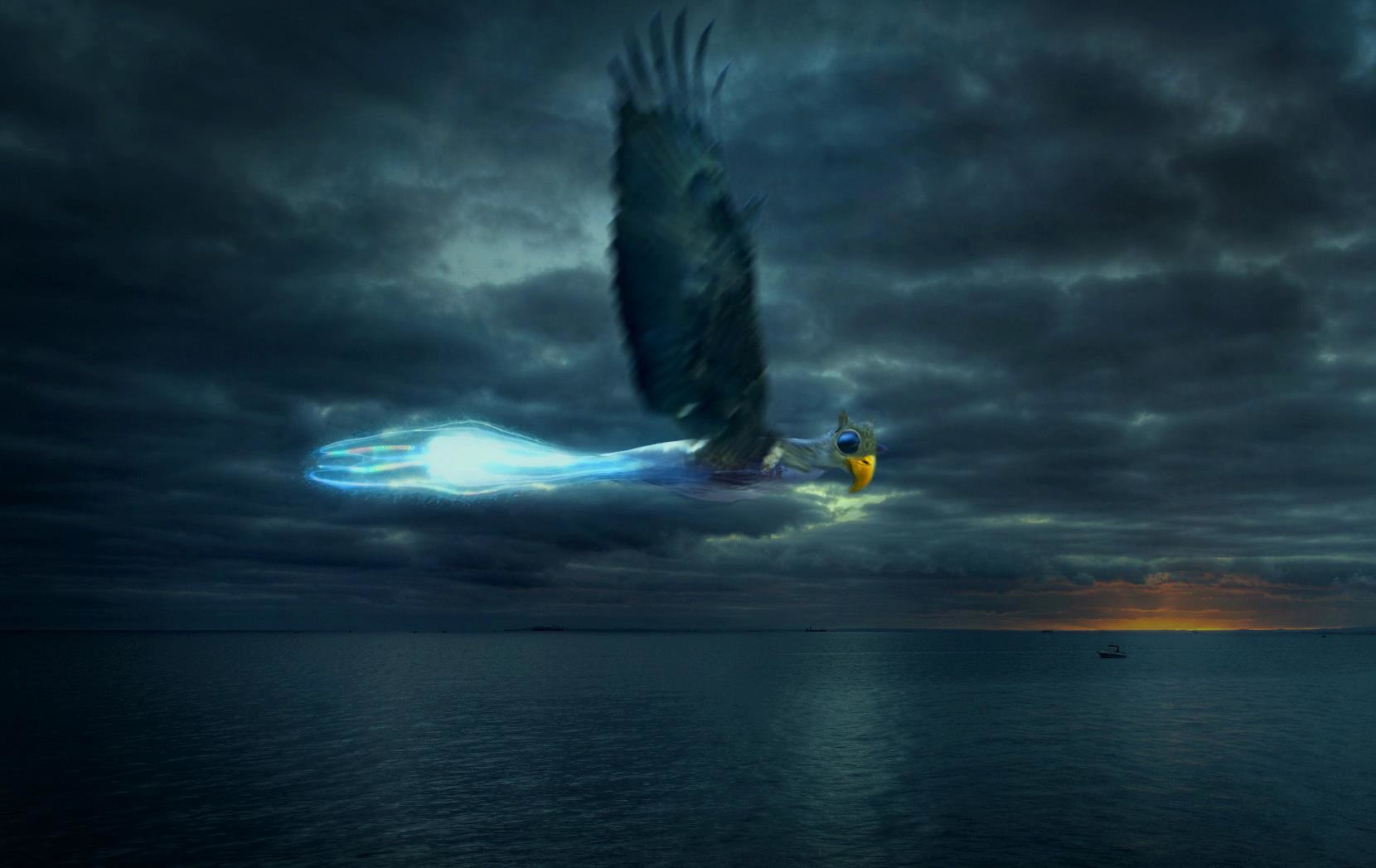 ArtStation - Sea Flying Creature