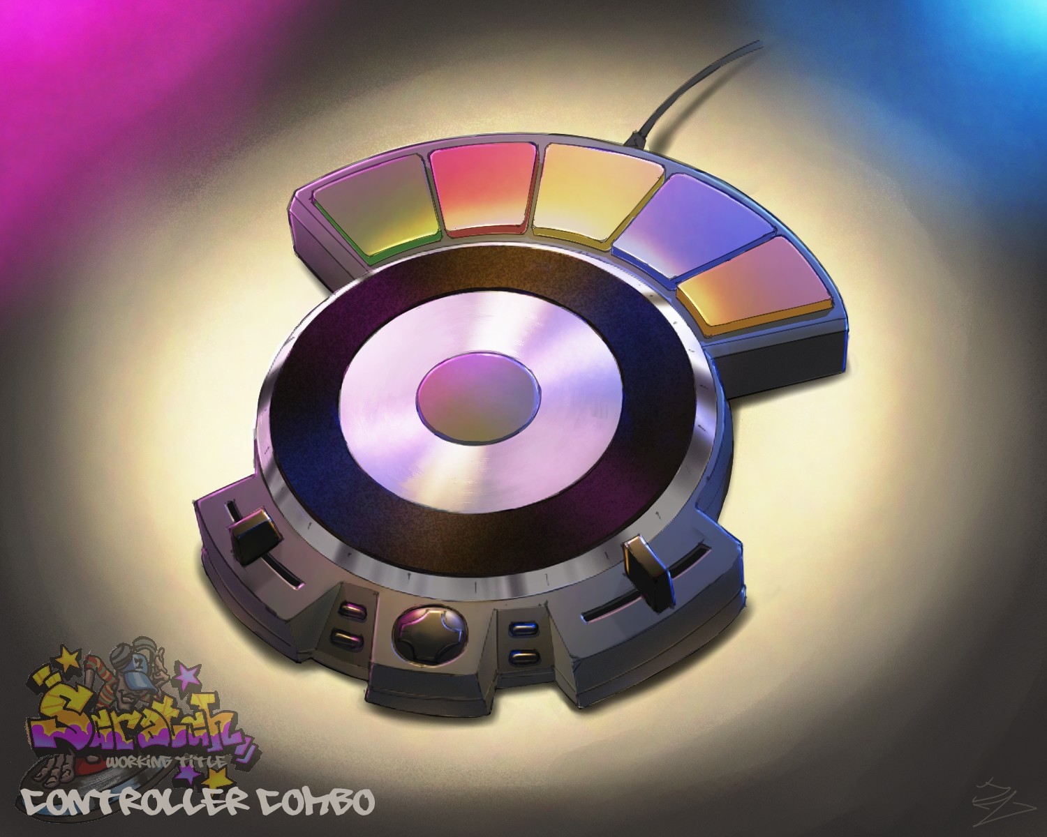 Jeff Zugale - Game Controller Concepts - "Scratch: Ultimate DJ" Project
