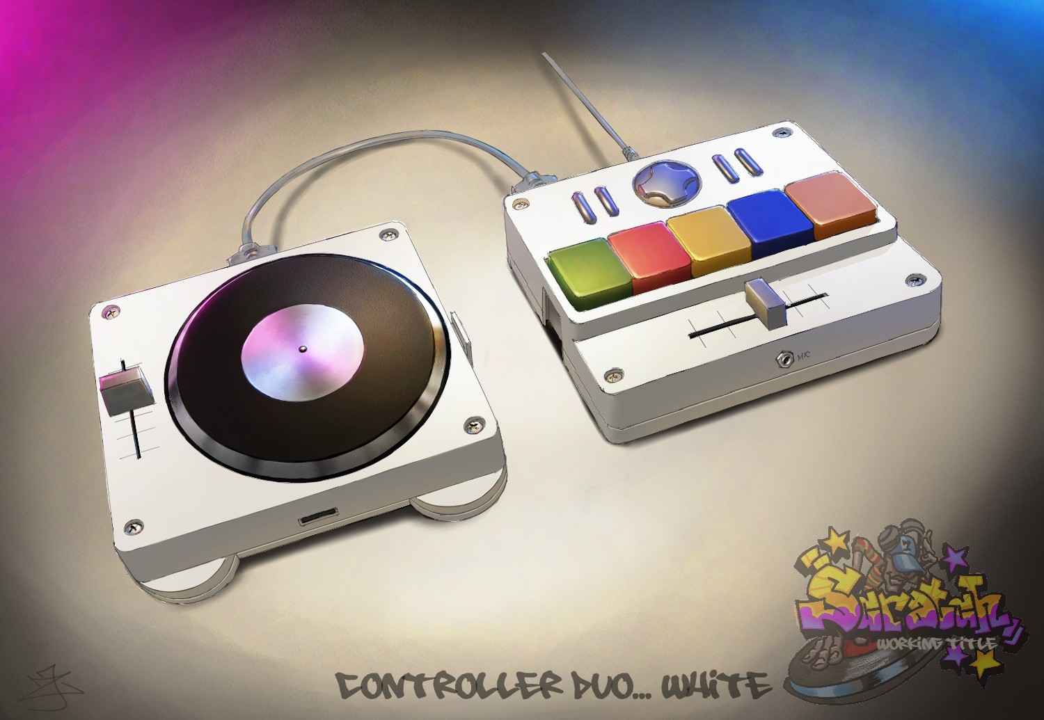 Jeff Zugale - Game Controller Concepts - "Scratch: Ultimate DJ" Project