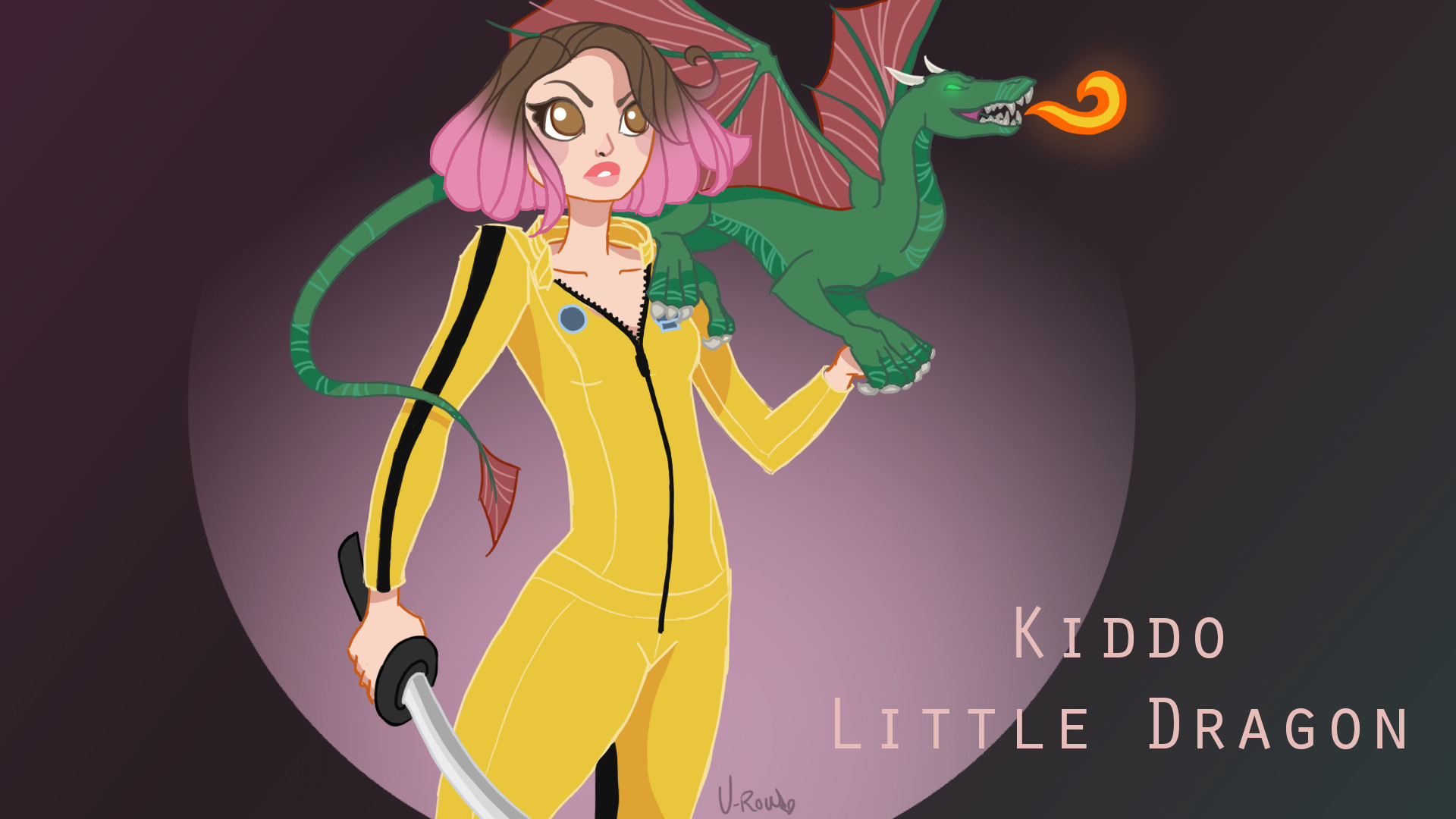 ArtStation - KIDDO & LITTLE DRAGON