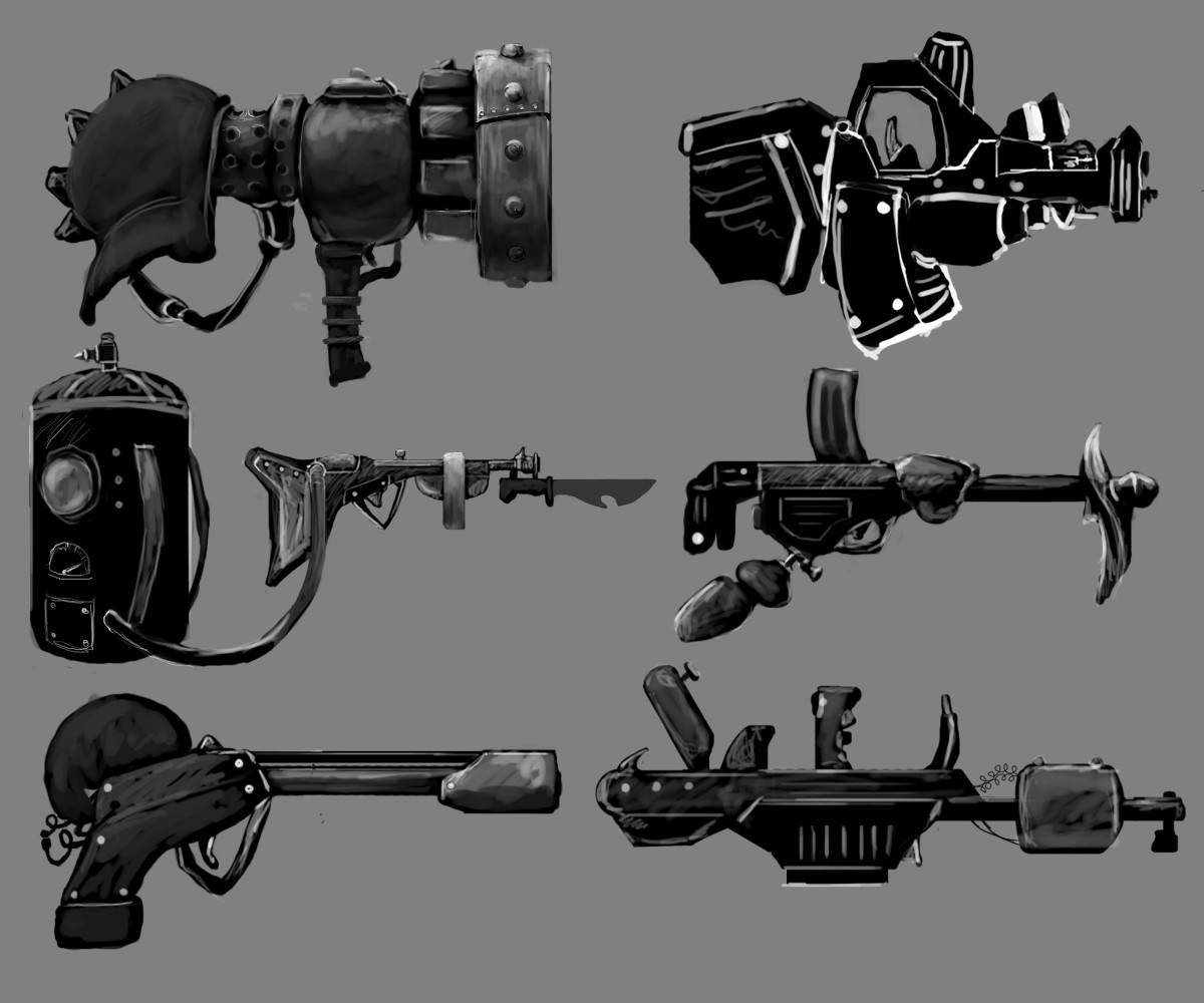 ArtStation - Goblin Weapon Concept