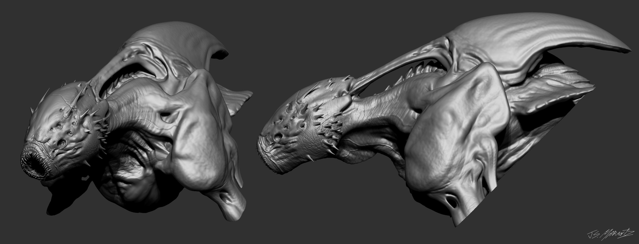 Jerad S. Marantz - Alien Designs for 10 Cloverfield Lane
