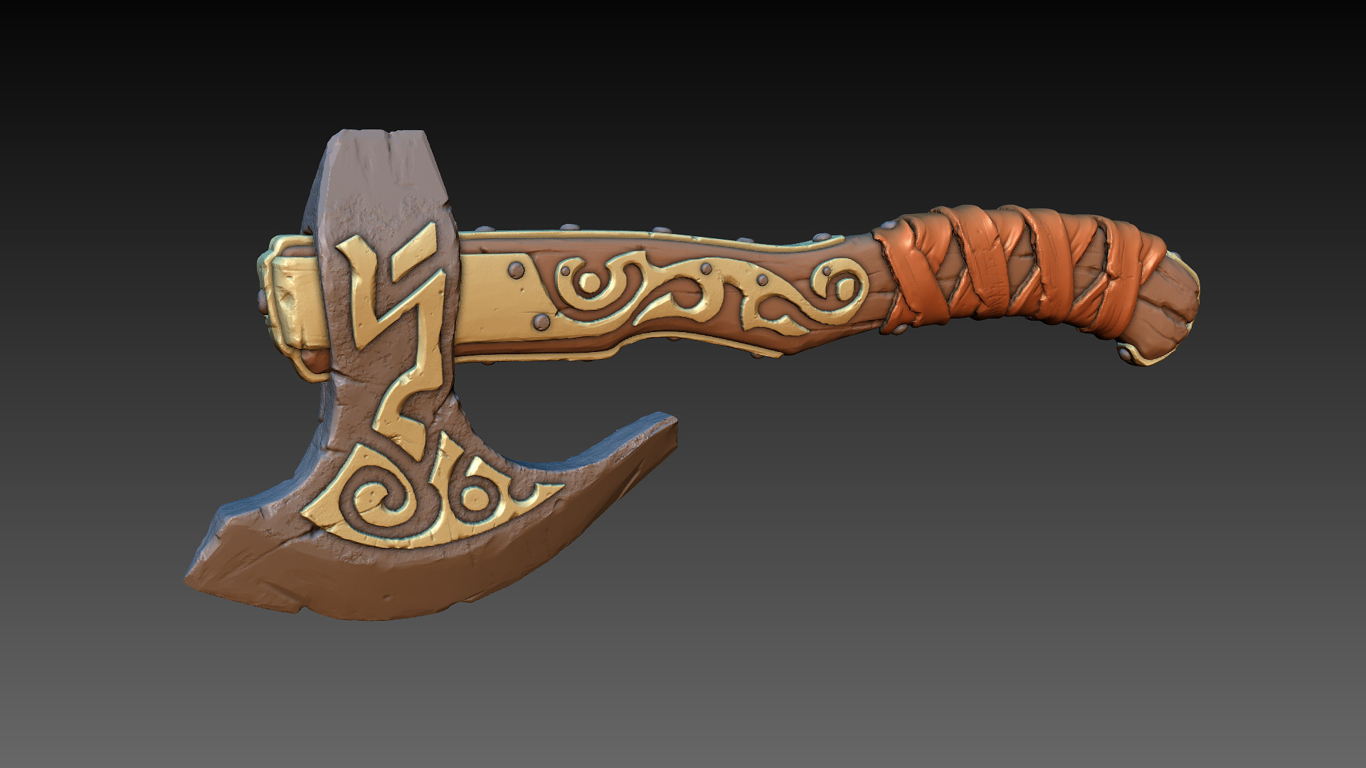 ArtStation - Battle hatchet