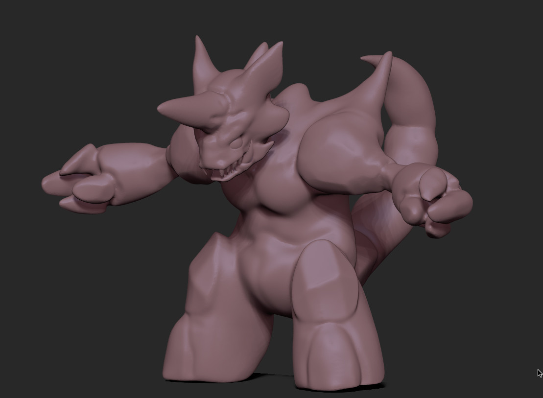 nidoking 3d sprite
